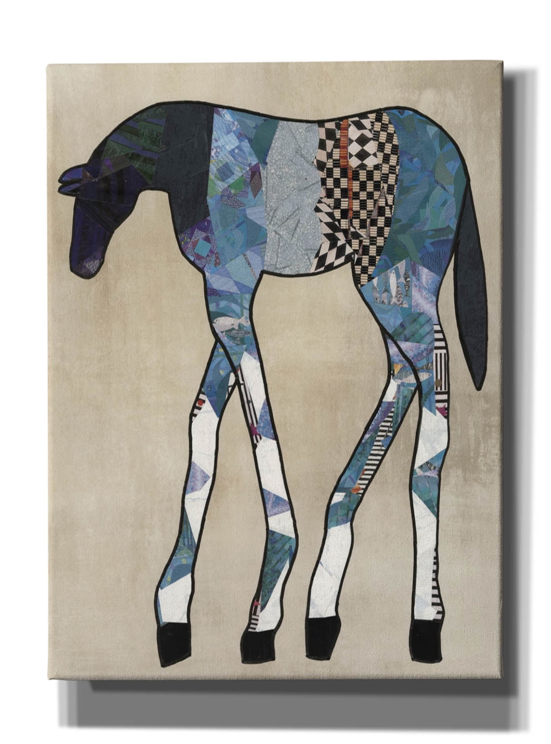 Epic Graffiti 'Horse Parade 1' by Annie Warren Canvas Wall Art, 40" x ...