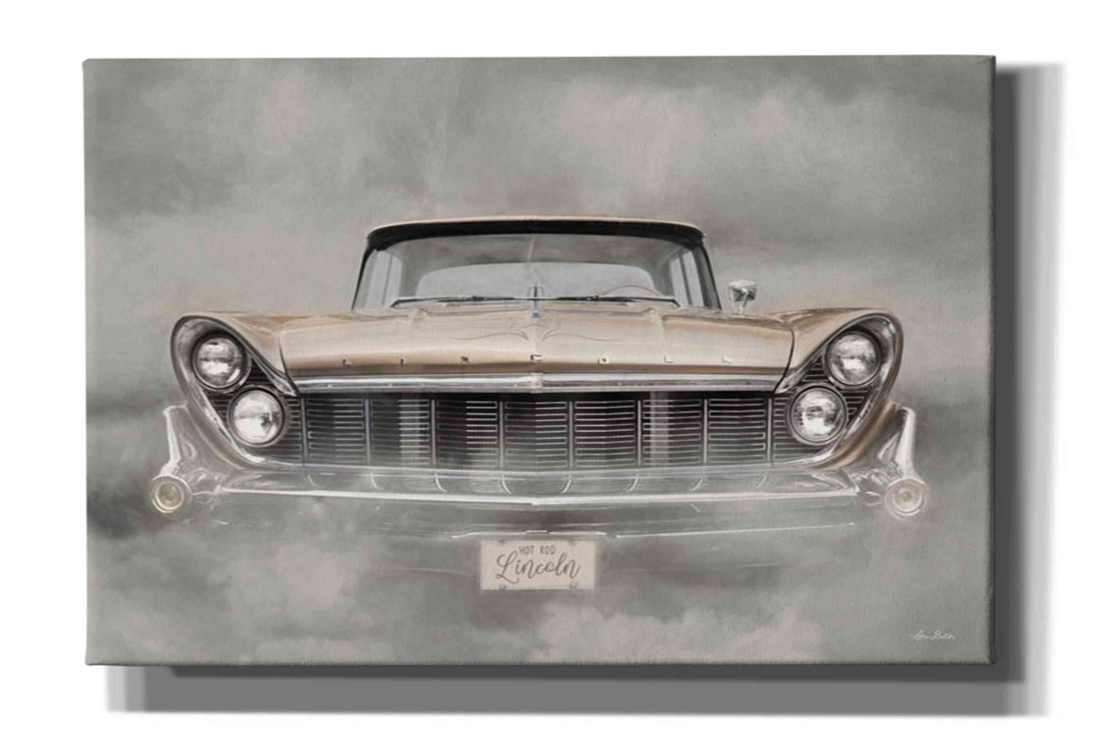 Epic Graffiti 'Hot Rod Lincoln' by Lori Deiter, Canvas Wall Art, 60"x40 ...