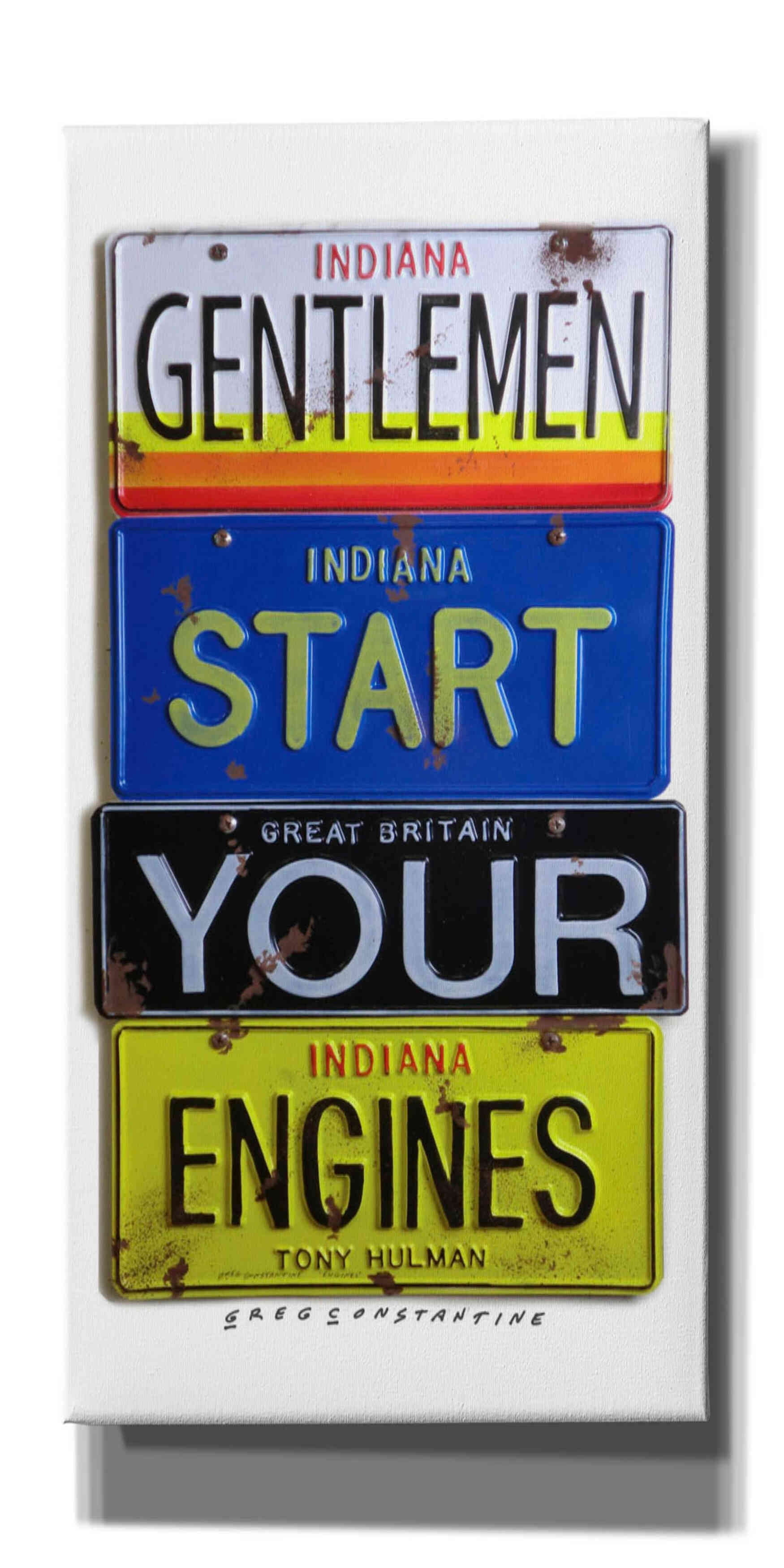Epic Graffiti 'Hulman Start Your Engines' by Gregory Constantine ...