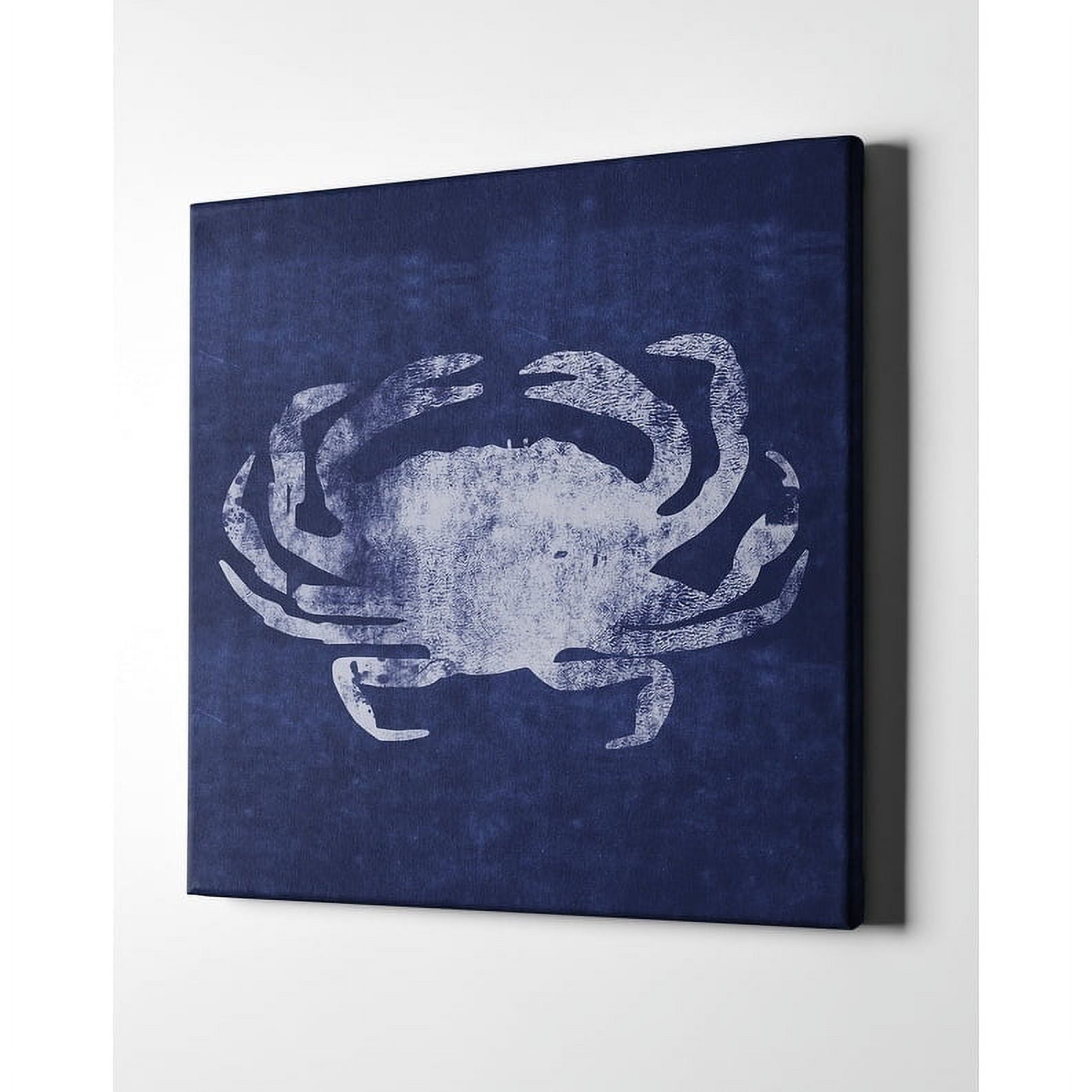 Epic Graffiti "Indigo Crab" by Linda Woods, Giclee Canvas Wall Art 12 ...