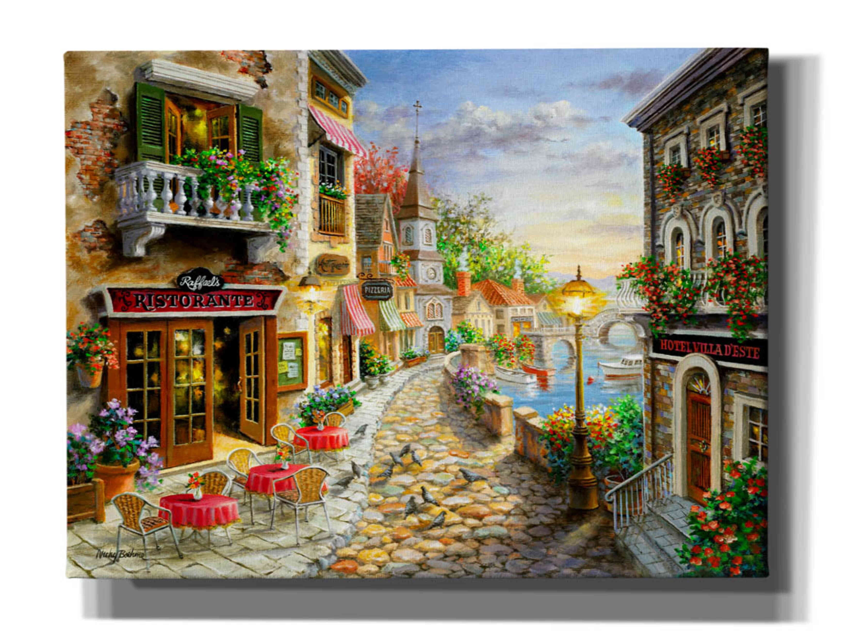 Epic Graffiti 'Invitation To Dine' by Nicky Boehme, Canvas Wall Art, 16 ...