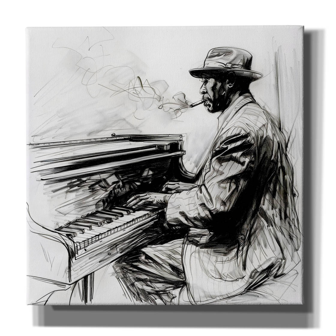 Epic Graffiti 'Jazz Serenade' by Andreas Magnusson Canvas Wall Art, 12 ...