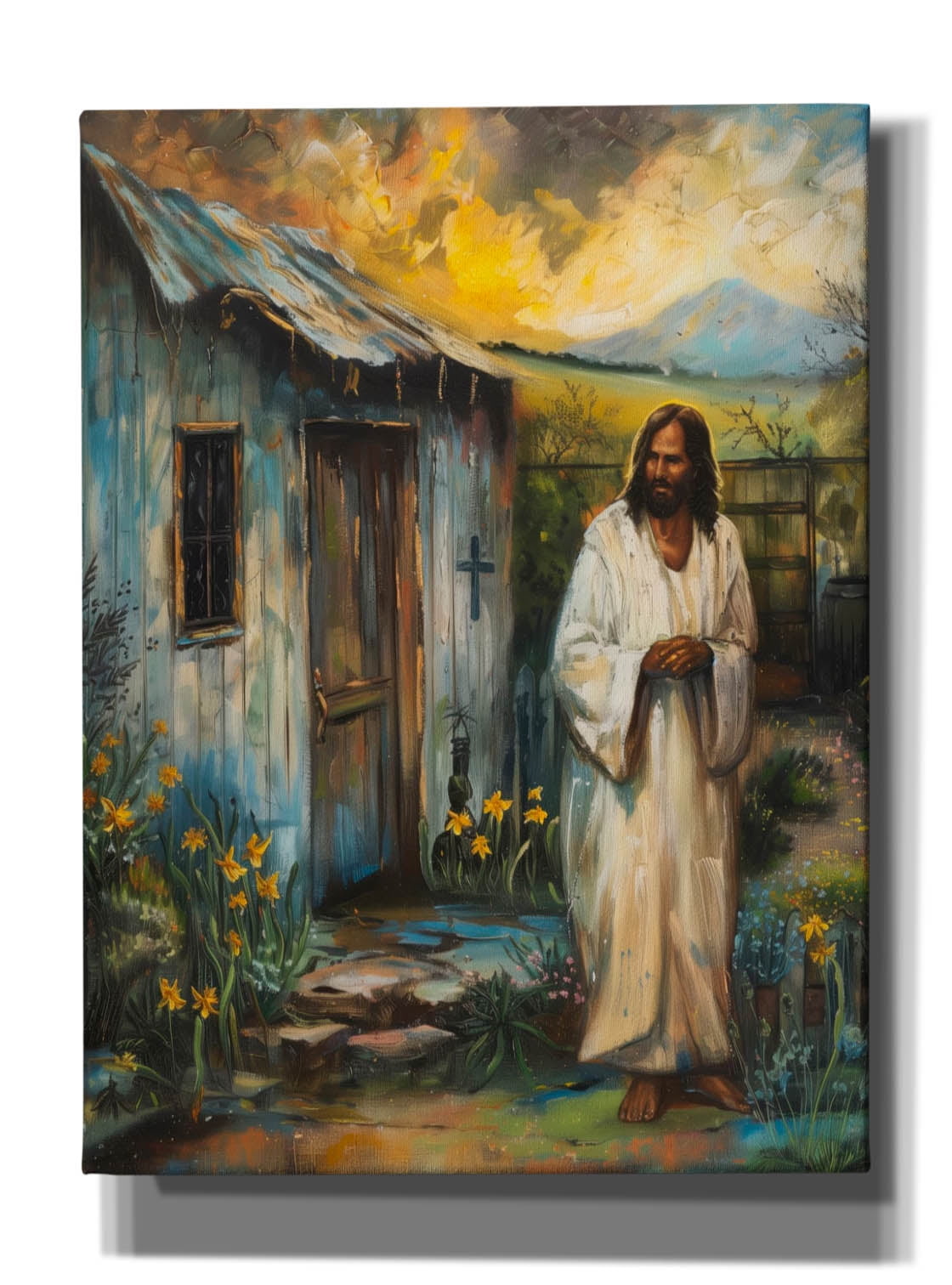 Epic Graffiti 'Jesus Christ In The Garden Of Divine Light' by Doron ...