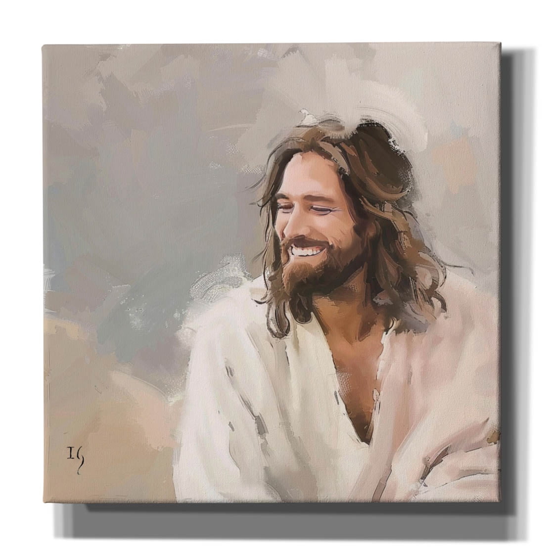 Epic Graffiti 'Joyful Grace - Smiling Jesus Christ' by Ivan Guaderrama ...