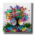 Epic Graffiti 'Kaleidoscope Tree White' Canvas Wall Art, 37"x37 ...