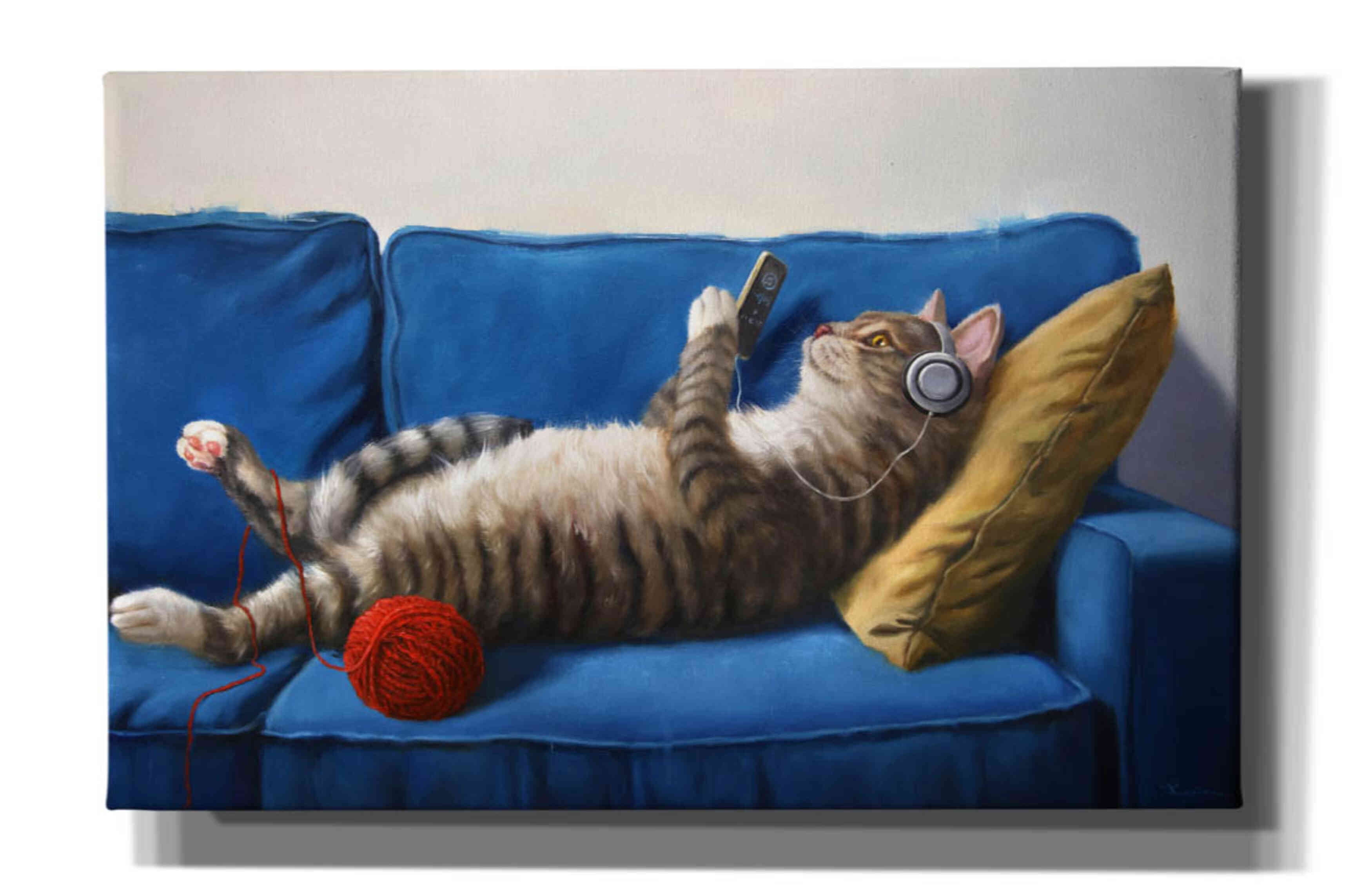 Epic Graffiti 'Lazy Sunday' by Lucia Heffernan, 40"x26" - Walmart.com