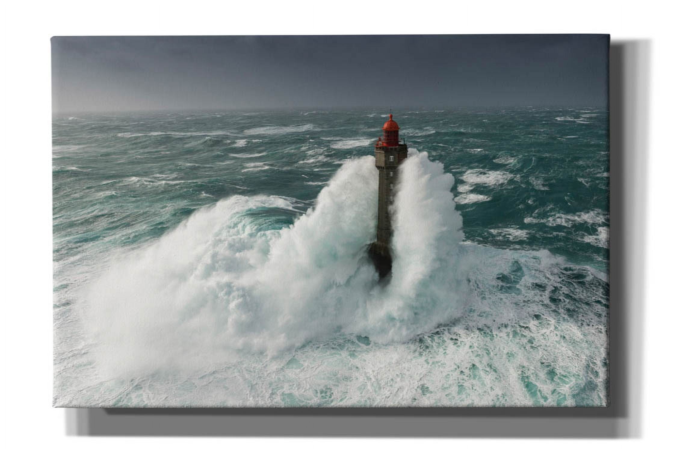 Epic Graffiti 'Le Phare De La Jument Dans La Tempete Ruzica' by Mathieu ...