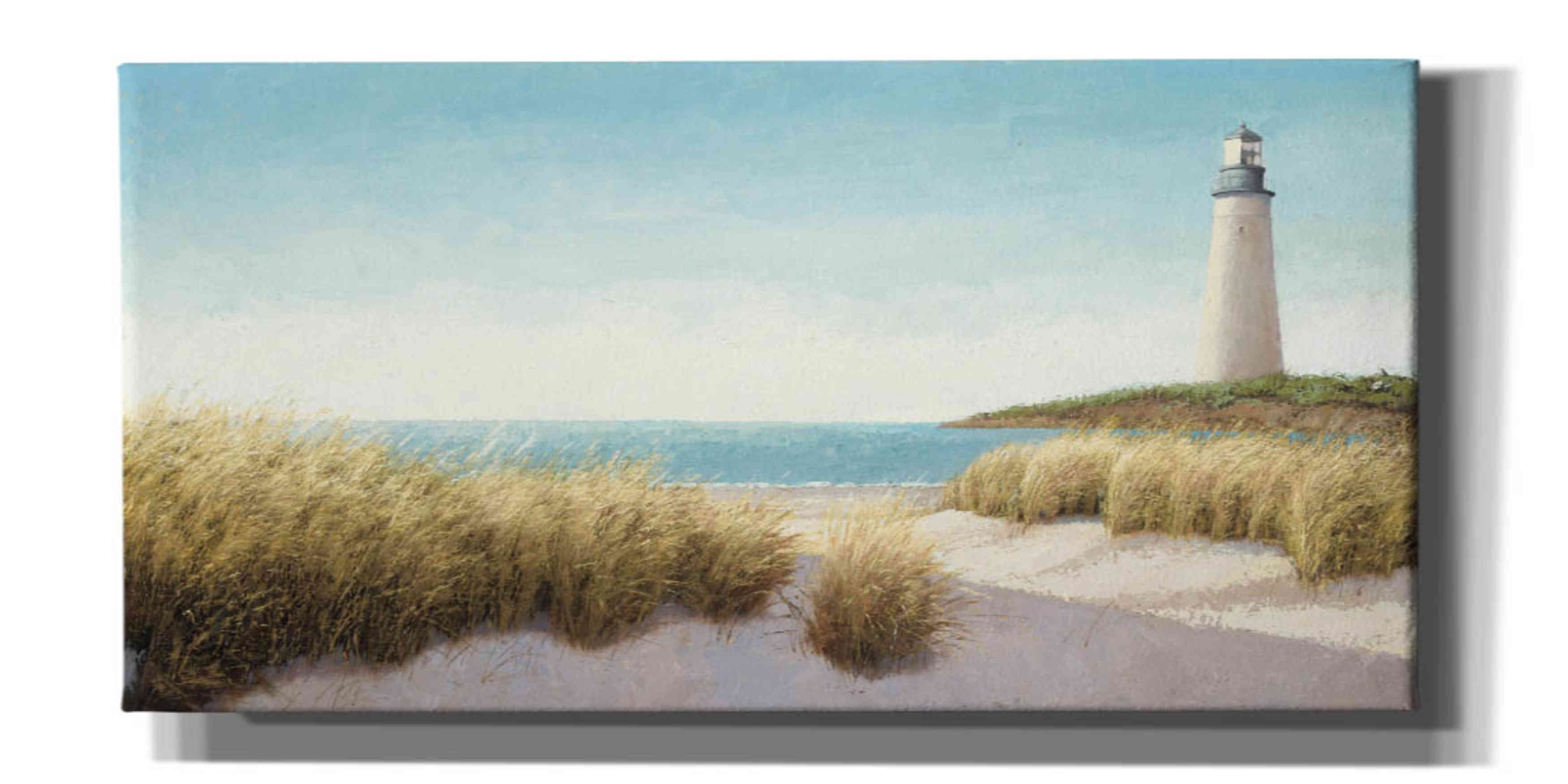 Epic Graffiti 'Lighthouse by the Sea' by James Wiens, Canvas Wall Art ...