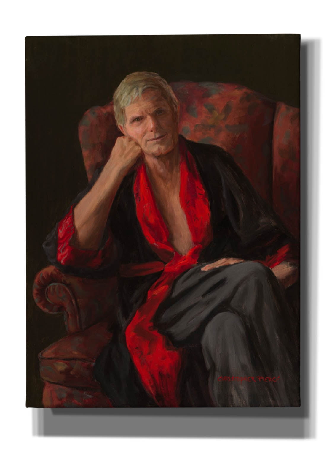 Epic Graffiti 'Listening' by Christopher Pierce, Canvas Wall Art, 40 ...