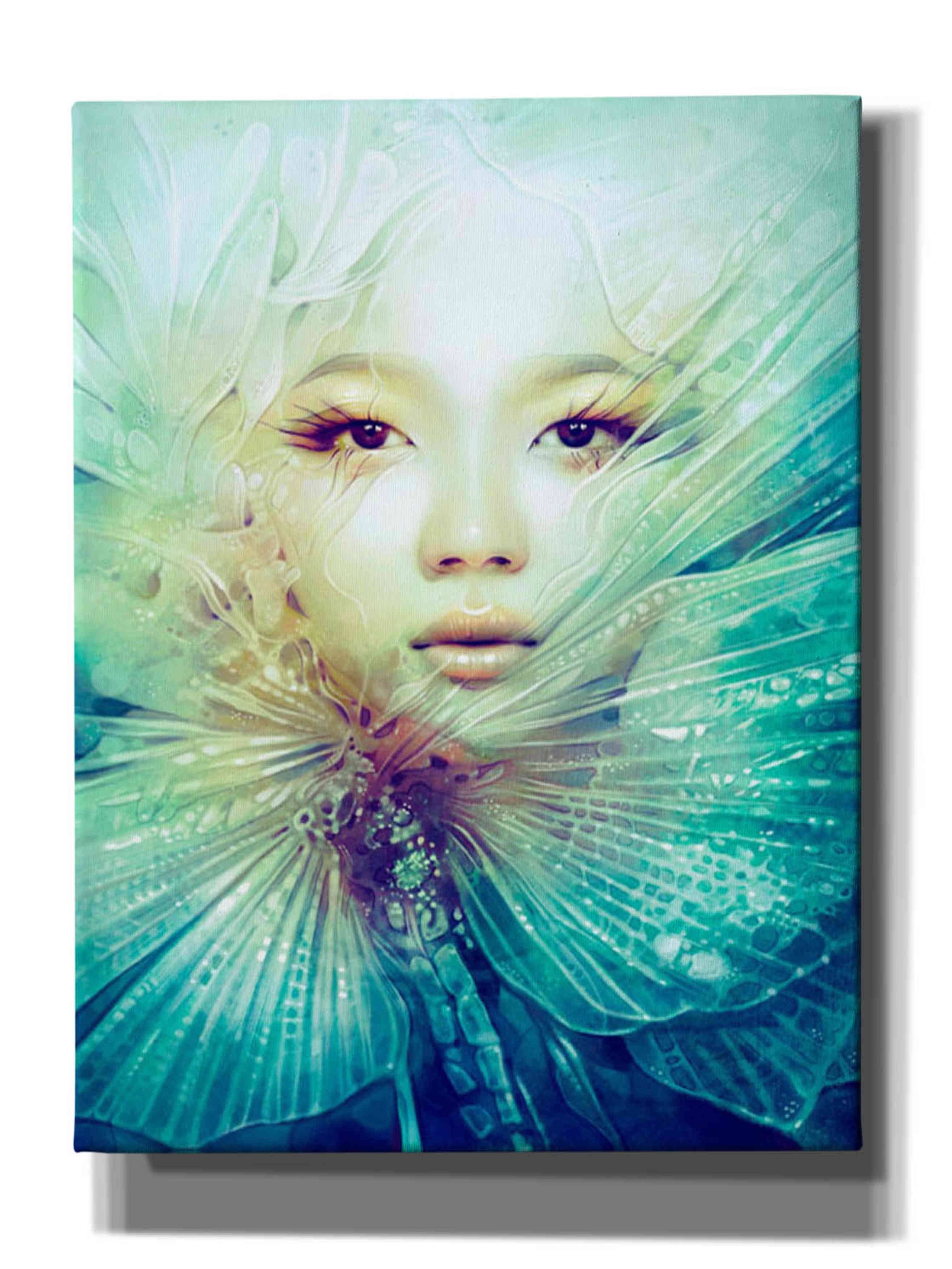 Epic Graffiti 'Locust' by Anna Dittman, Canvas Wall Art, 12"x16 ...