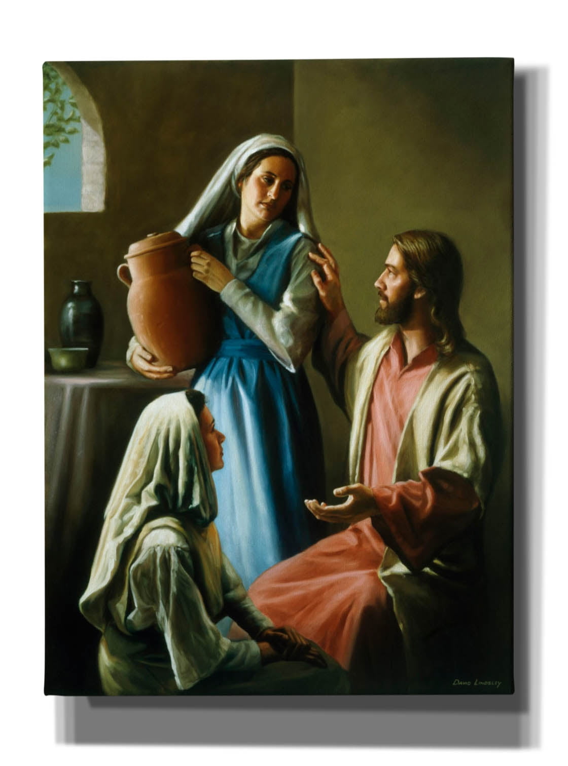 Epic Graffiti 'Mary And Martha' by David Lindsley, Canvas Wall Art, 40 ...