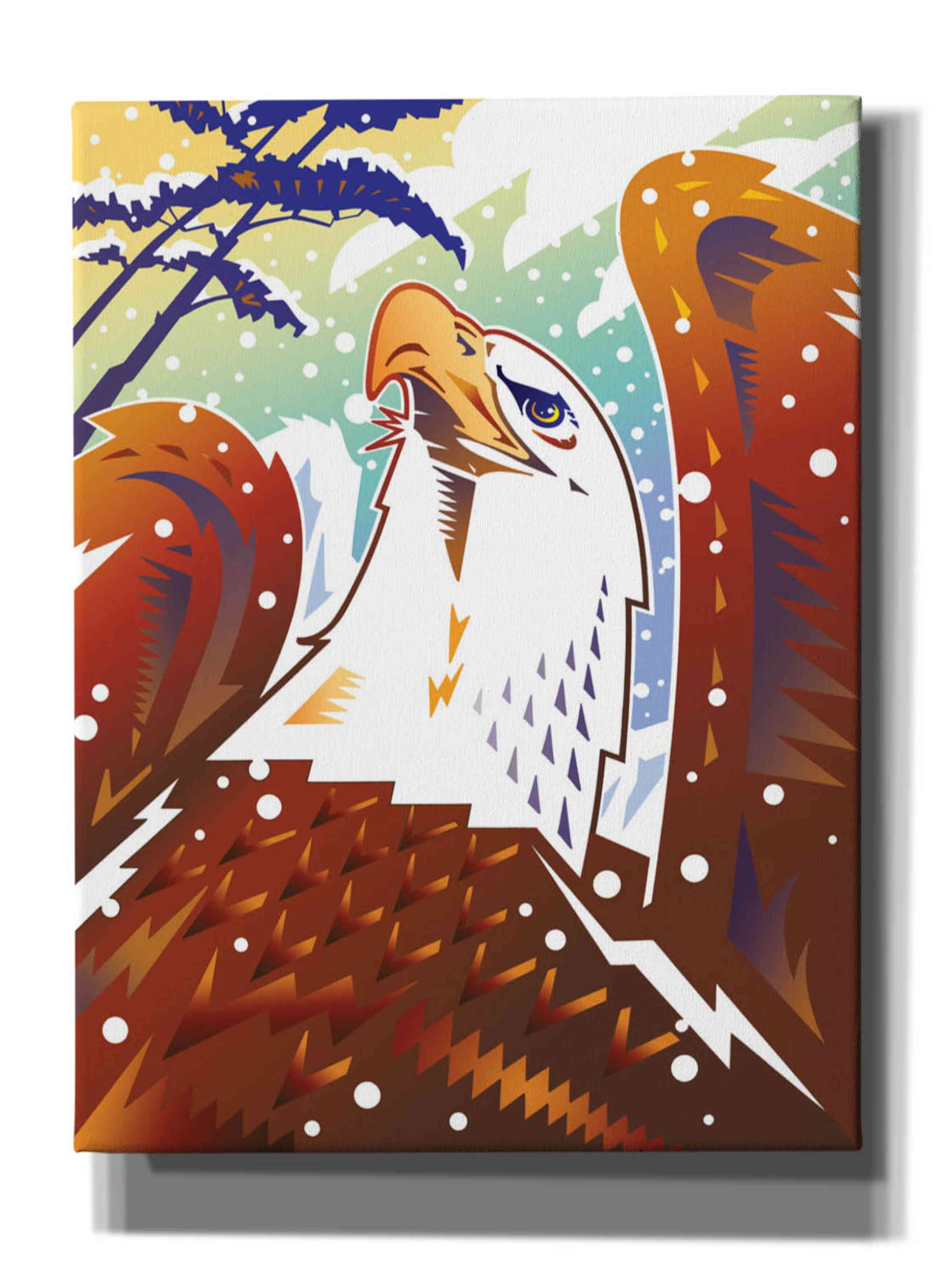 Epic Graffiti 'New Eagle' by David Chestnutt, Giclee Canvas Wall Art ...