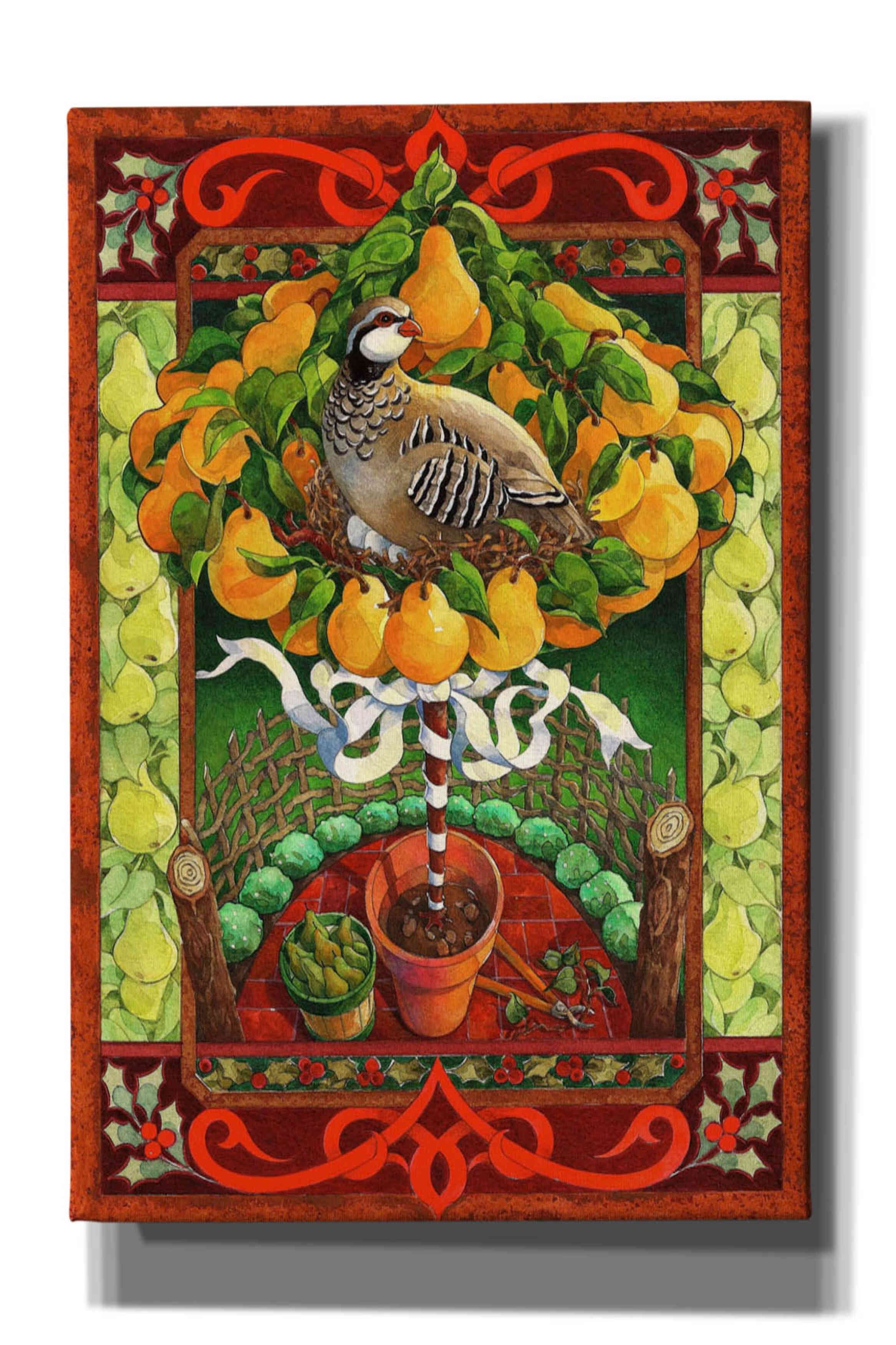 Epic Graffiti 'Partridge in a Pear Tree' by David Galchutt, Canvas Wall ...