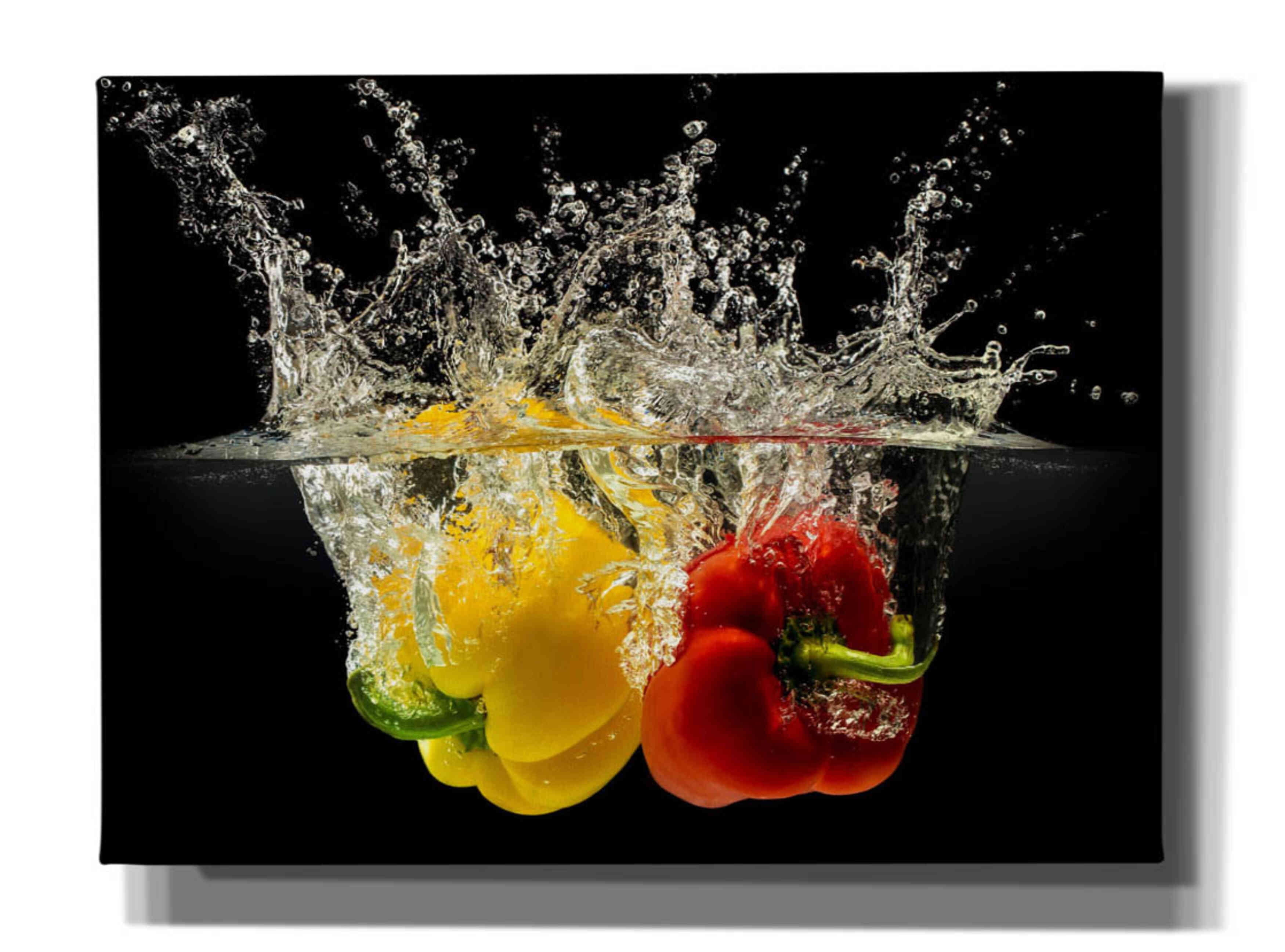 Epic Graffiti 'Pepper Splash' by Epic Portfolio, Giclee Canvas Wall Art ...
