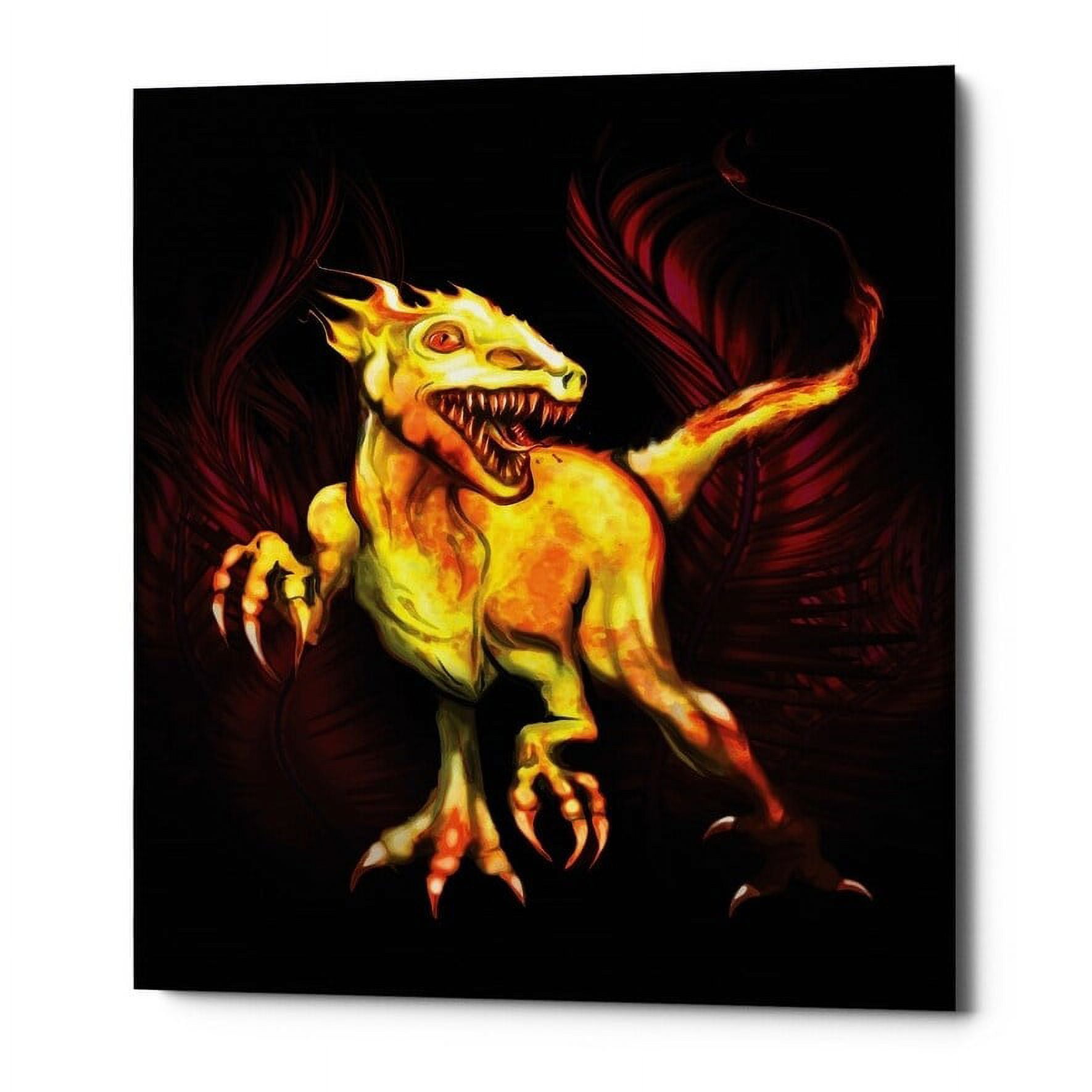 Epic Graffiti "Raptor" by Michael Stewart, Giclee Canvas Wall Art, 12 ...