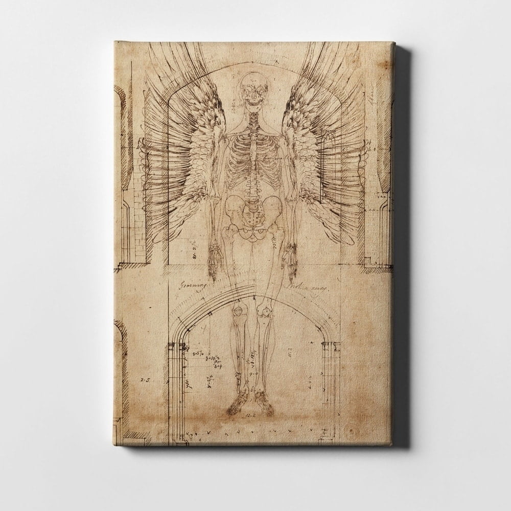 Epic Graffiti "Renaissance Angel" by Elena Ray Giclee Canvas Wall Art ...