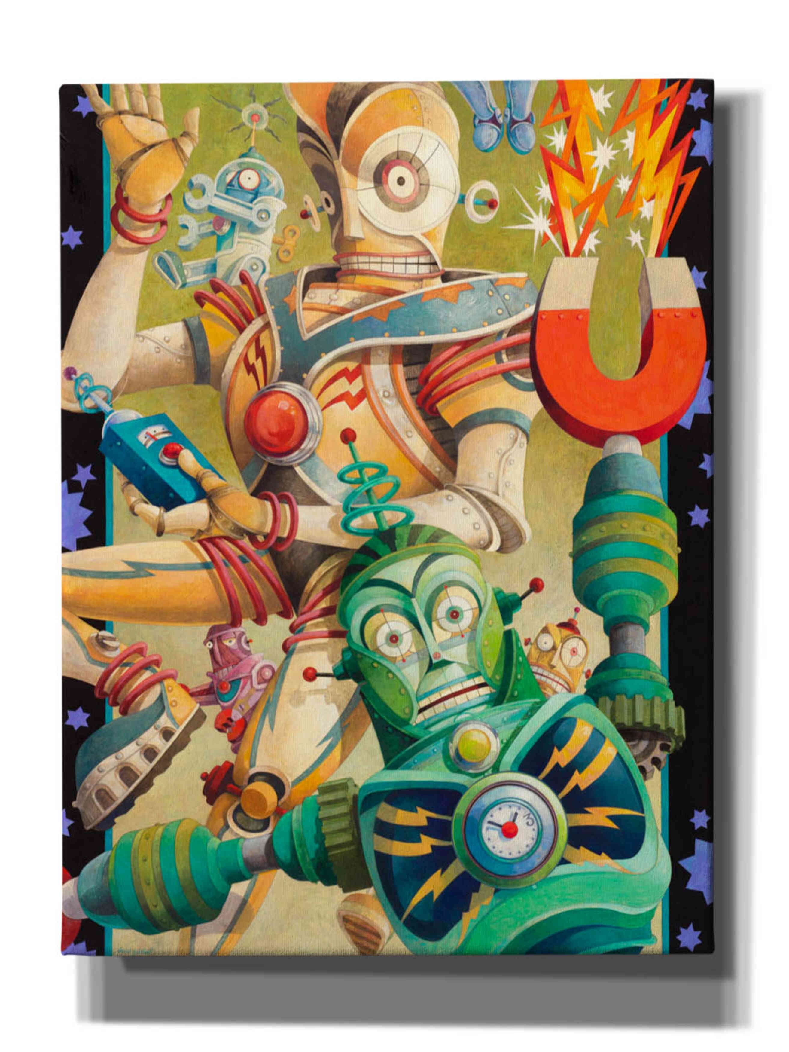 Epic Graffiti 'Revolt' by David Galchutt, Canvas Wall Art, 12"x16 ...