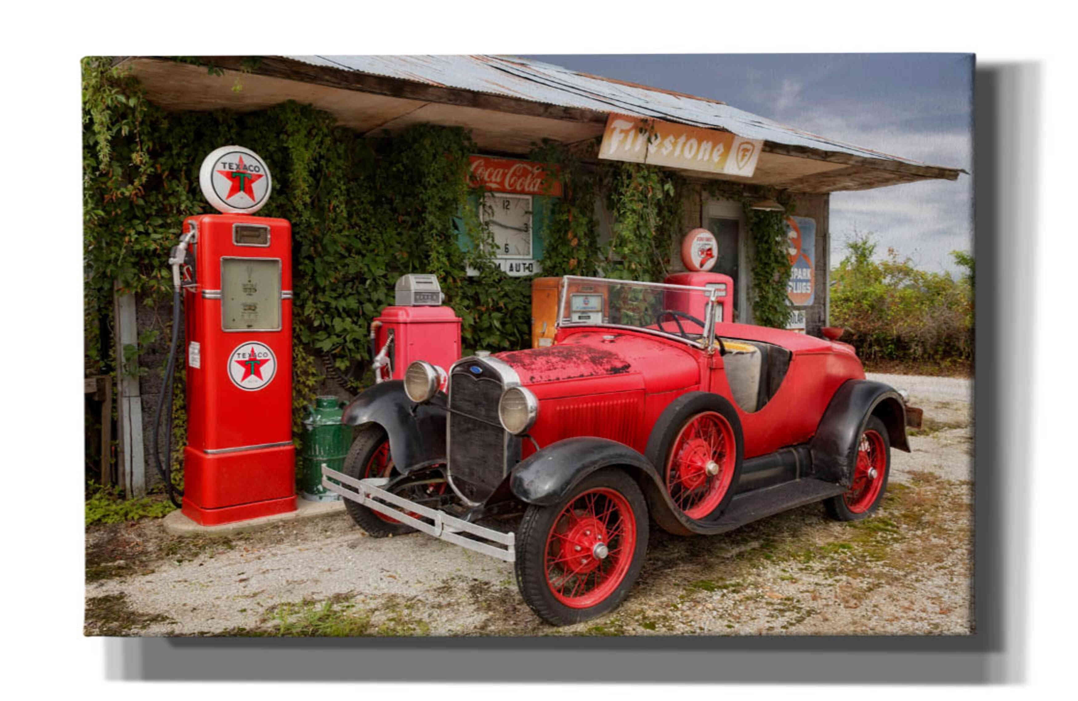 Epic Graffiti 'Route 66 Joplin' by Mike Jones, Giclee Canvas Wall Art ...