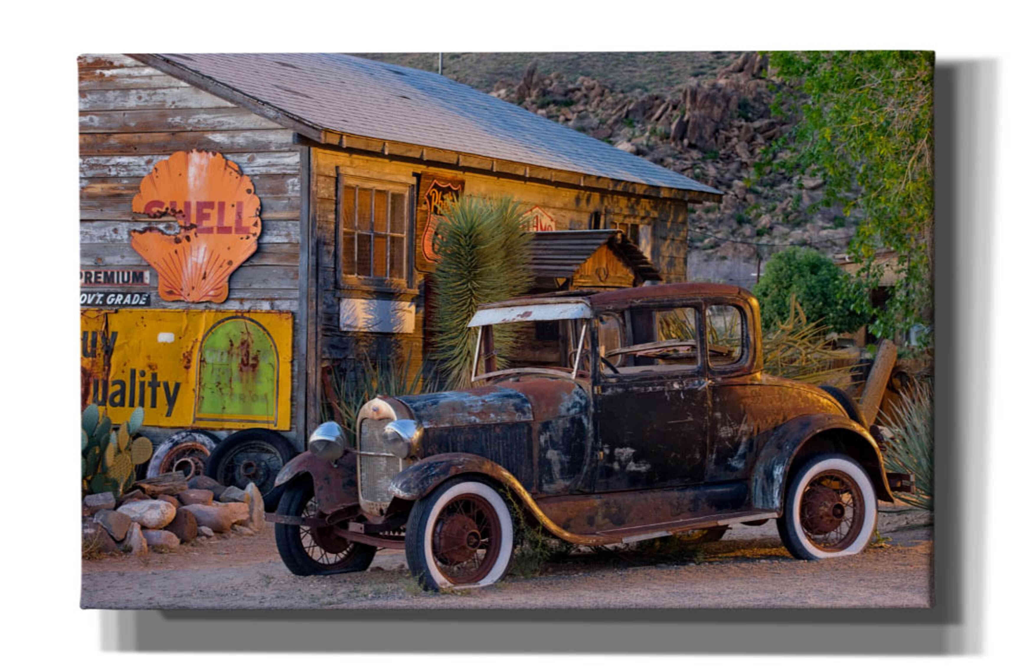 Epic Graffiti 'Route 66 near Peach Springs' by Mike Jones, Giclee ...