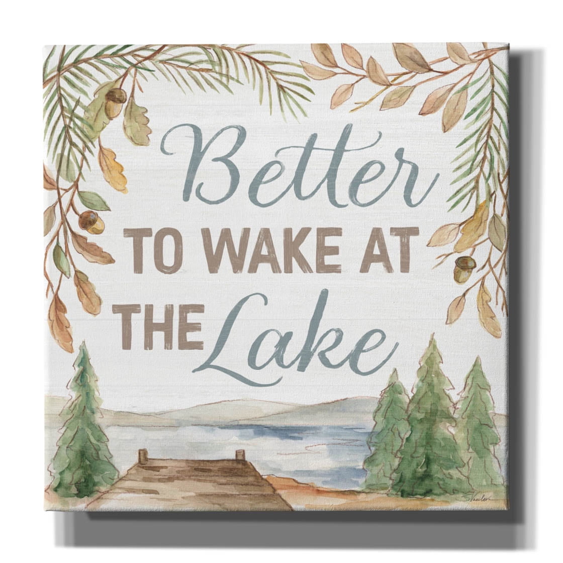 Epic Graffiti 'Rustic Retreat 3' by Silvia Vassileva Canvas Wall Art ...