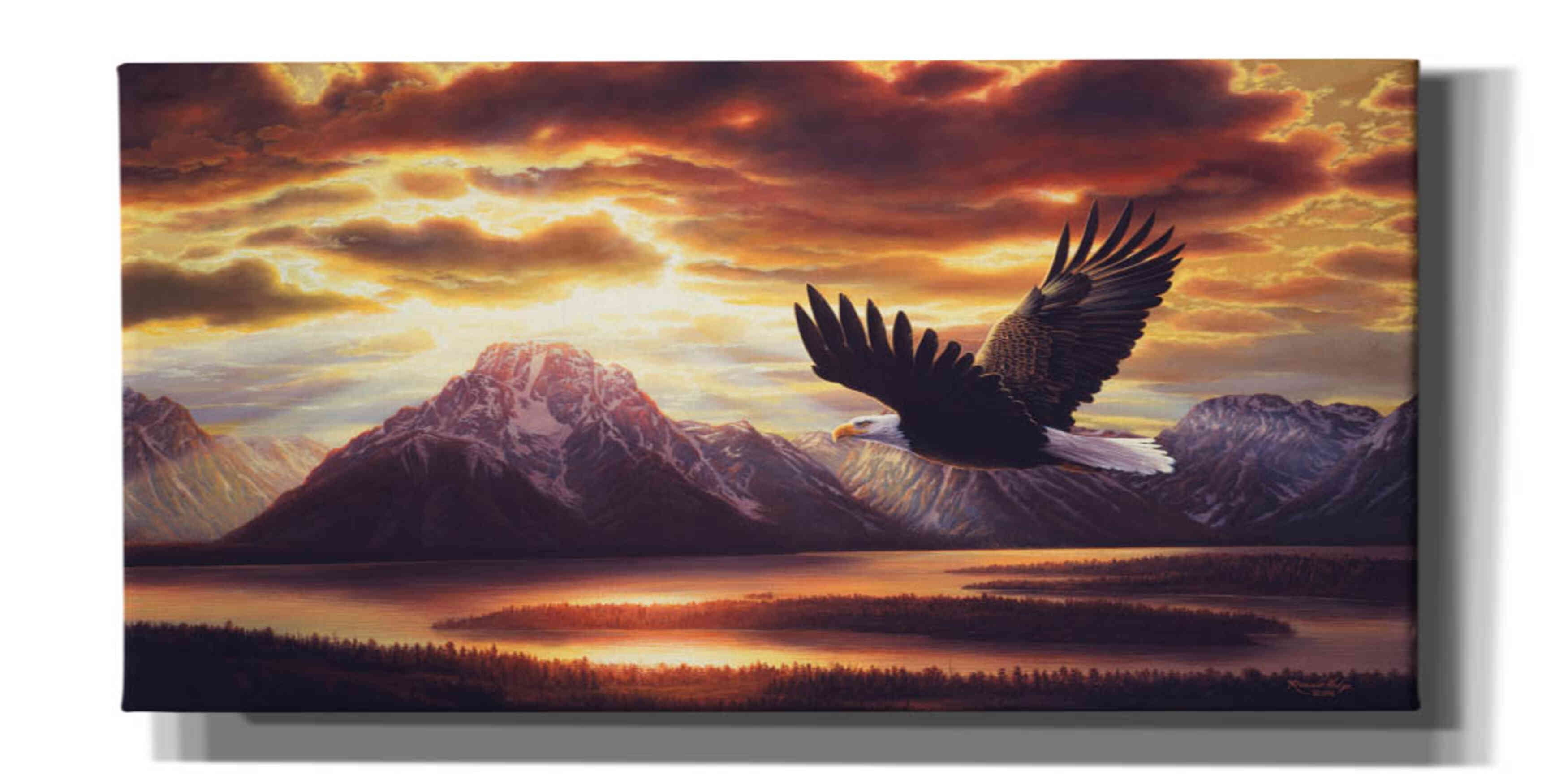 Epic Graffiti 'Sacred Vigil' by R. Hed, Canvas Wall Art, 60"x30 ...
