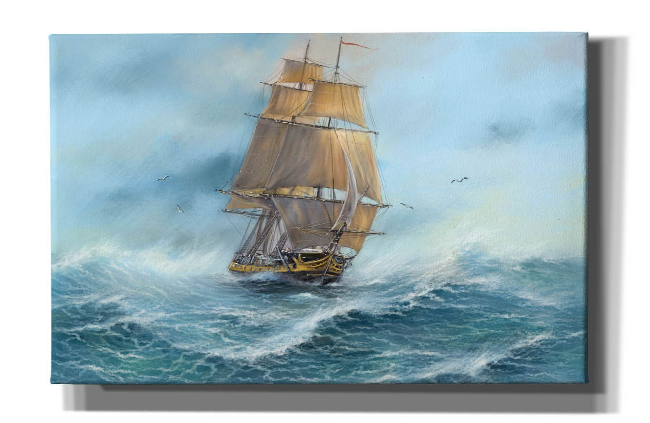 Epic Graffiti 'Sailing the Ocean' by Epic Portfolio, Canvas Wall Art ...
