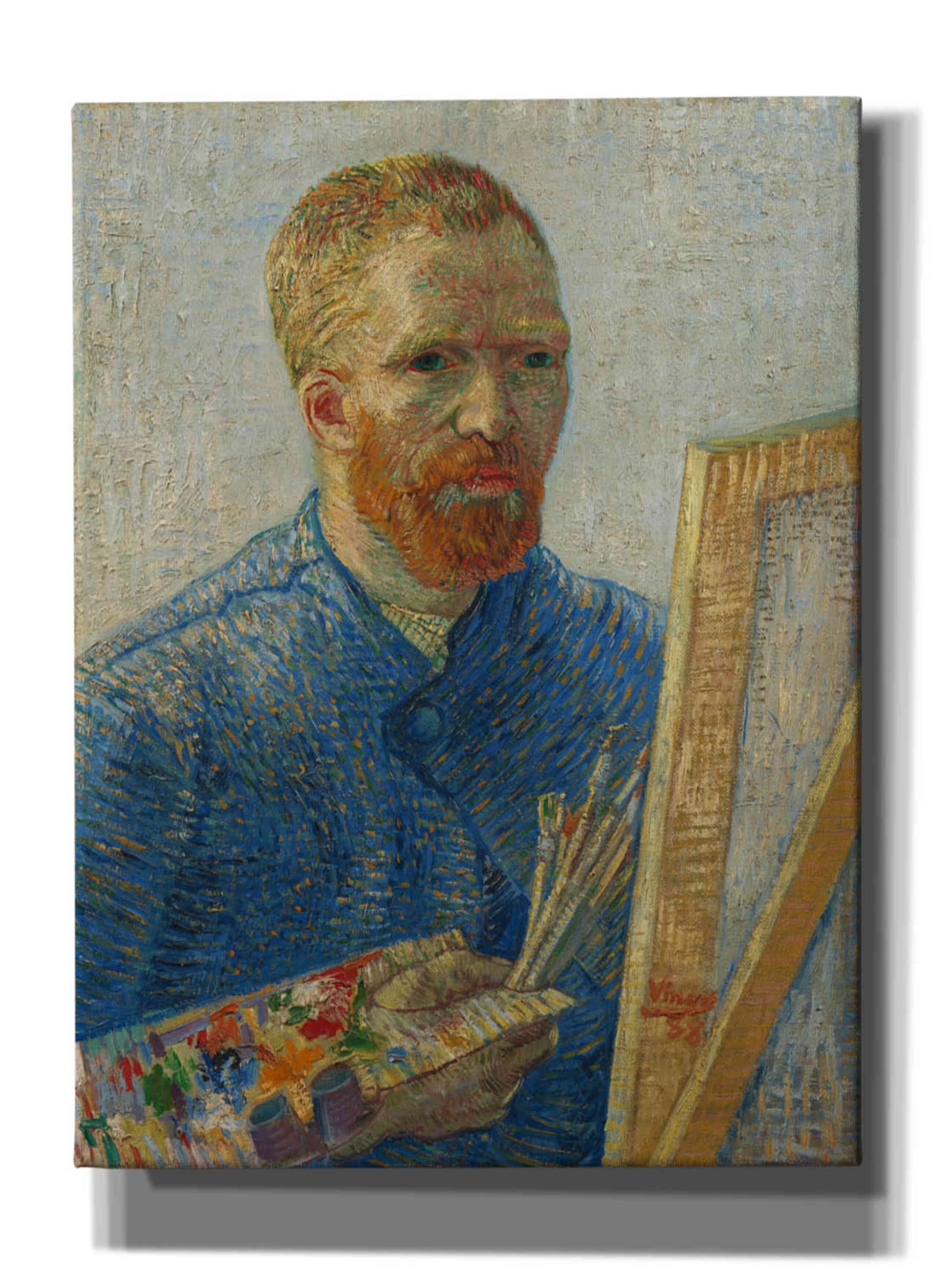 Epic Graffiti 'Self-Portrait As A Painter' by Vincent Van Gogh, Giclee ...