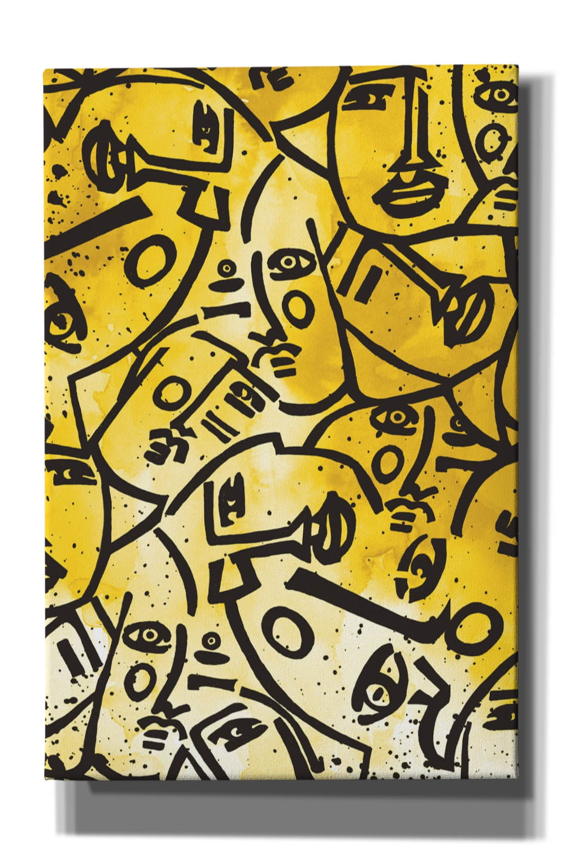 Epic Graffiti 'Serving Face' by Mercedes Lopez Charro Canvas Wall Art ...