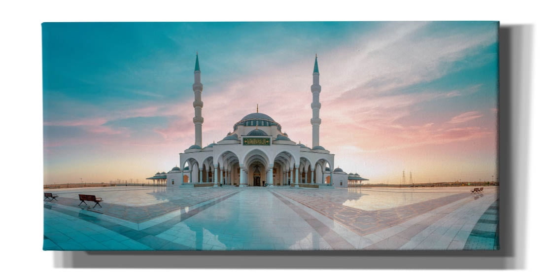 Epic Graffiti 'Sharjah Mosque in Dubai' by Epic Portfolio, Canvas Wall ...