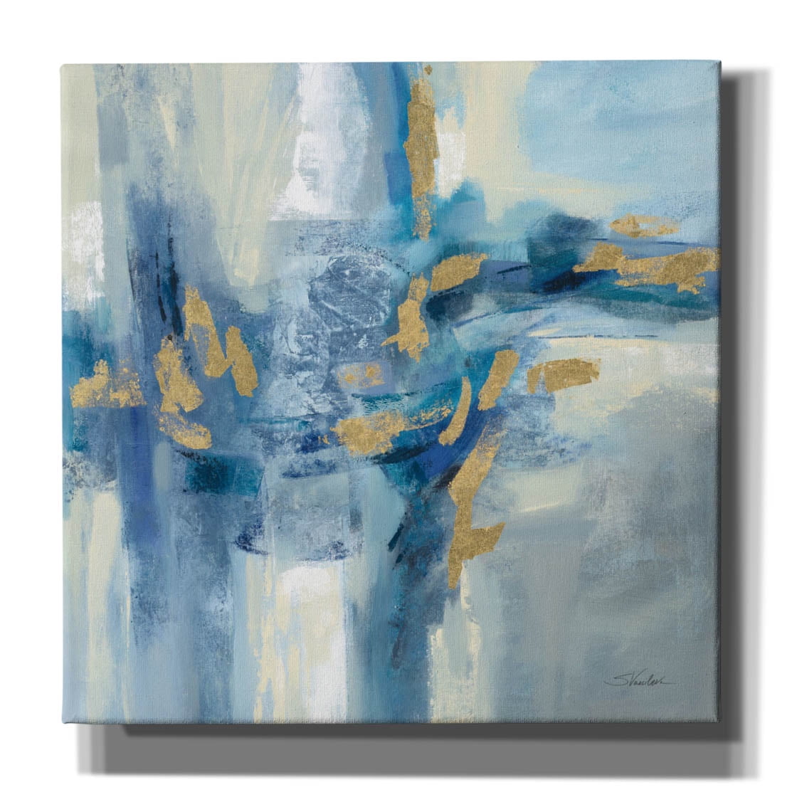 Epic Graffiti 'Shimmering Creek' by Silvia Vassileva Canvas Wall Art ...