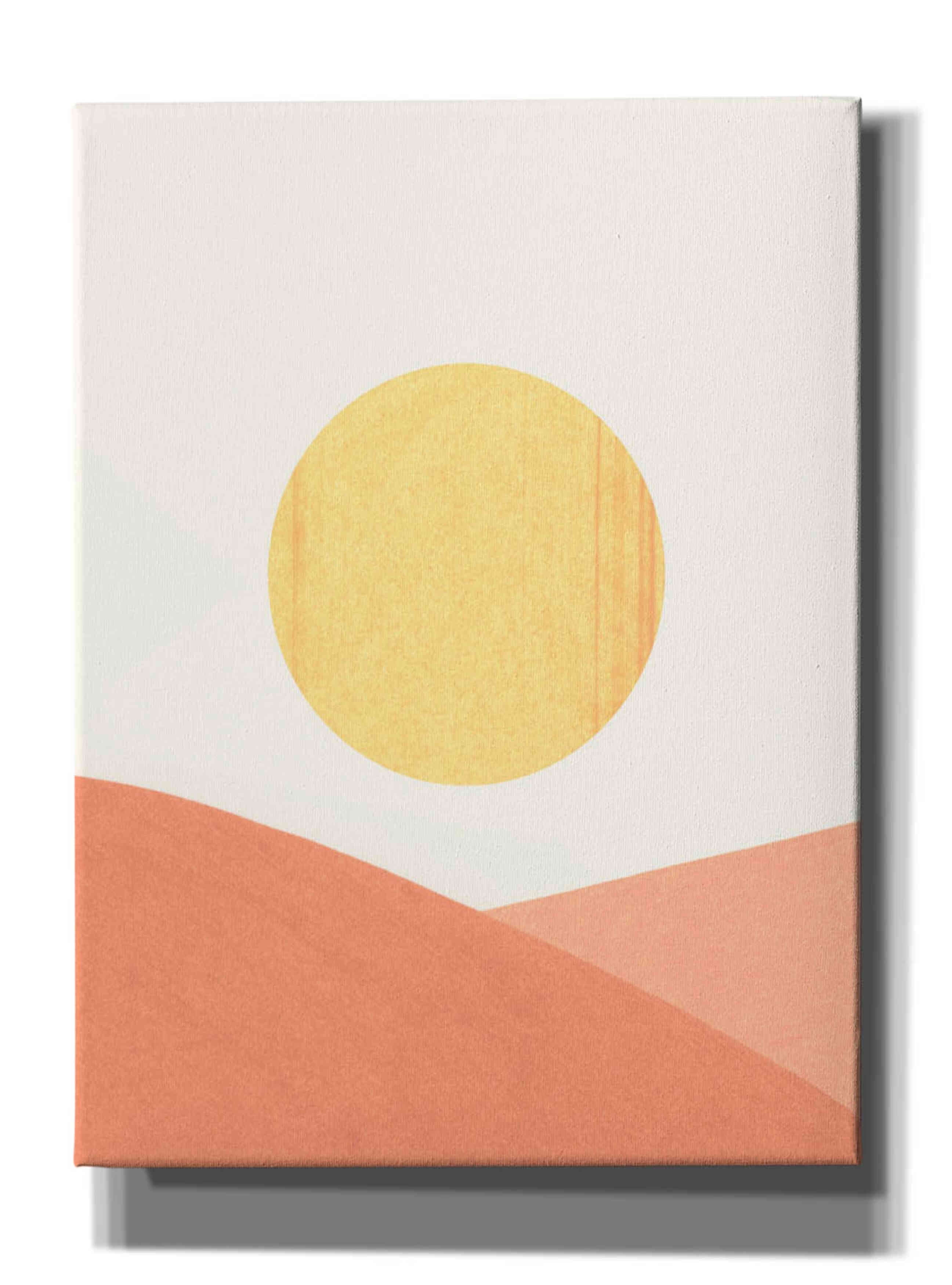 Epic Graffiti 'Simple Boho Sun I' by Emma Scarvey, Giclee Canvas Wall ...