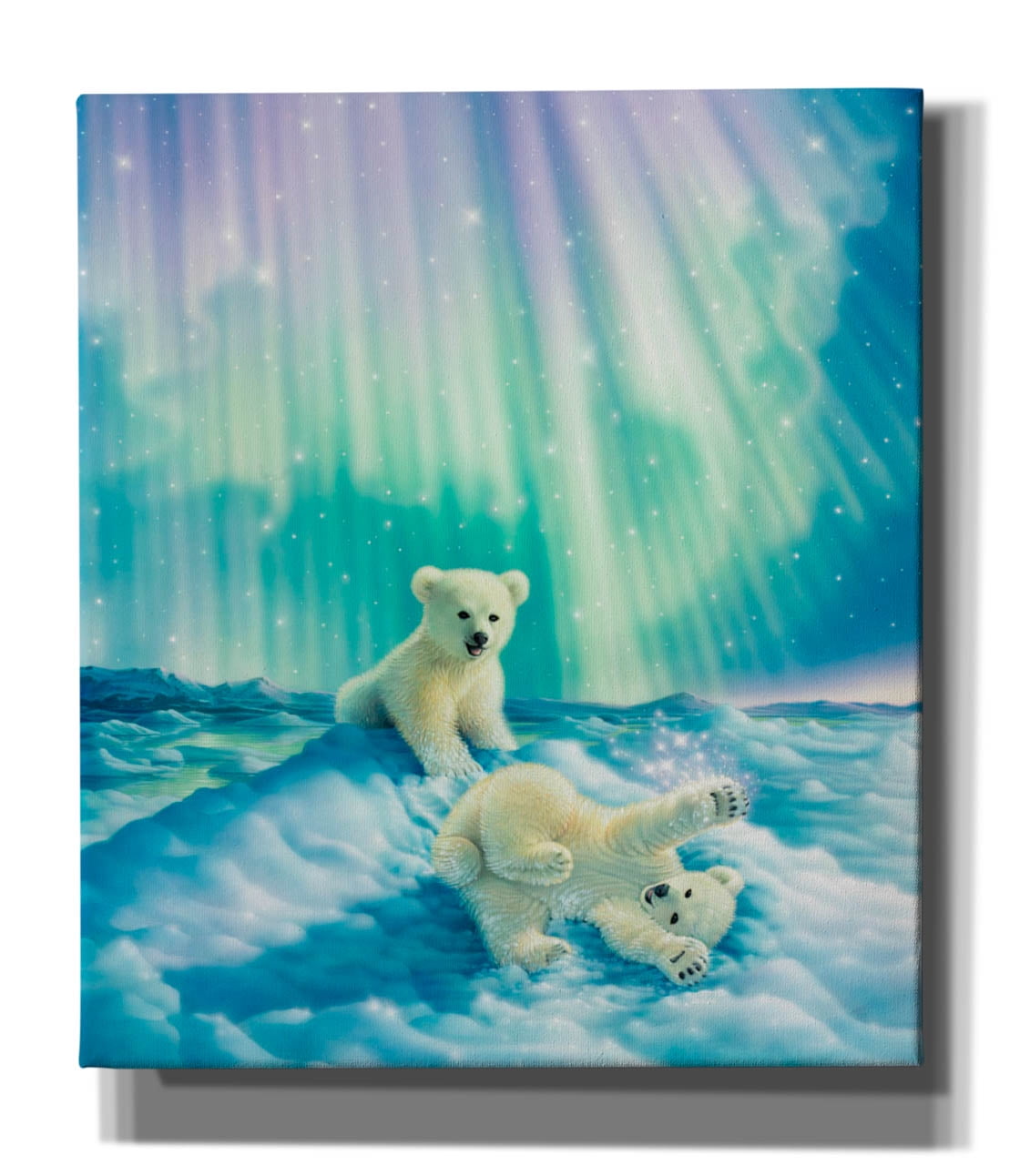 Epic Graffiti 'Snow Day' by Kirk Reinert, Canvas Wall Art, 26"x30 ...