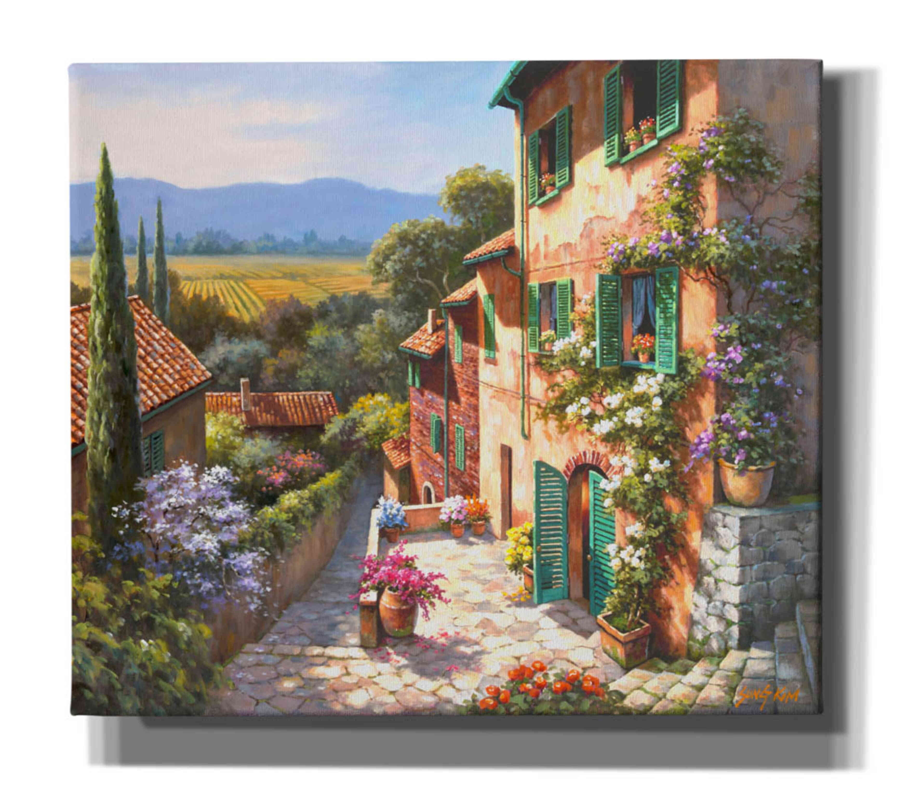 Epic Graffiti 'Spring in the Valley' by Sung Kim, Canvas Wall Art, 30 ...
