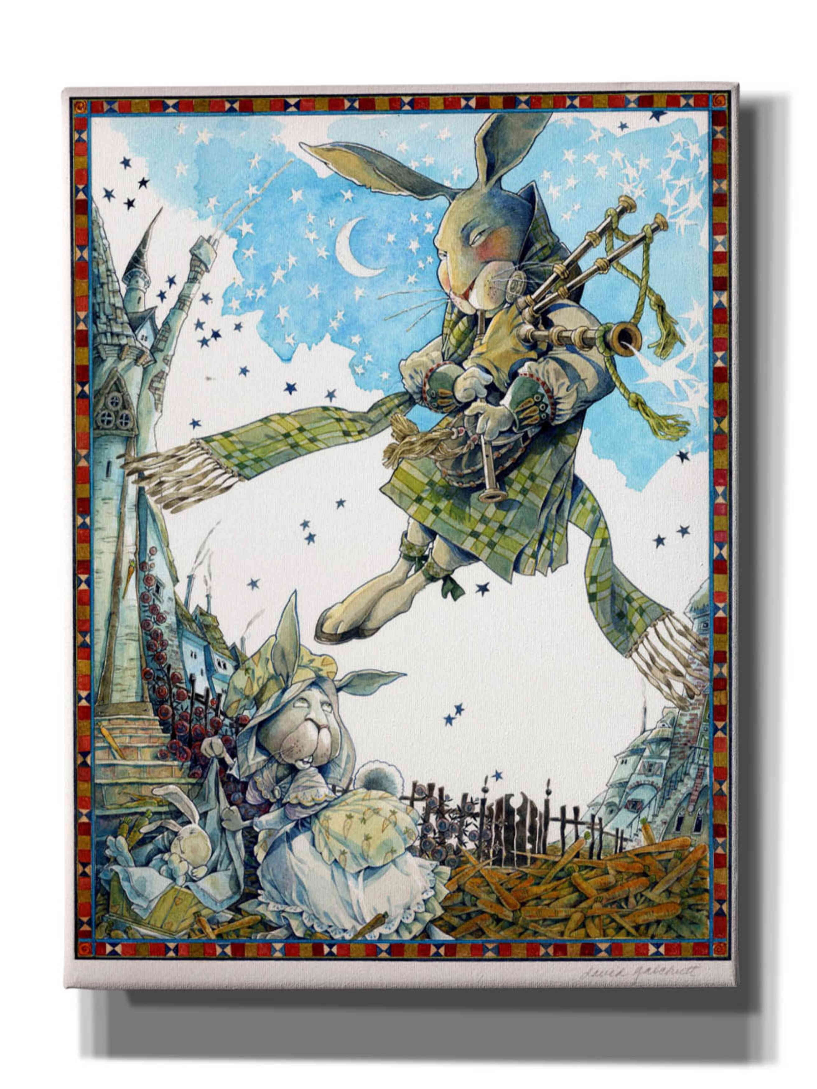Epic Graffiti 'Star Piper' by David Galchutt, Canvas Wall Art, 12"x16 ...