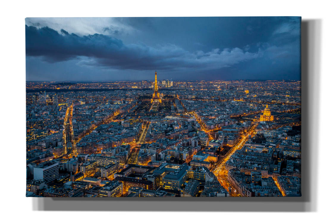 Epic Graffiti 'Storm Is Coming Paris' by Mathieu Rivrin, Canvas Wall ...