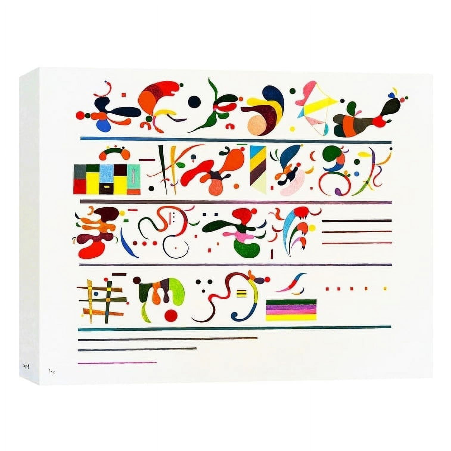 Epic Graffiti ''Succession'' by Wassily Kandinsky Graphic Art on ...