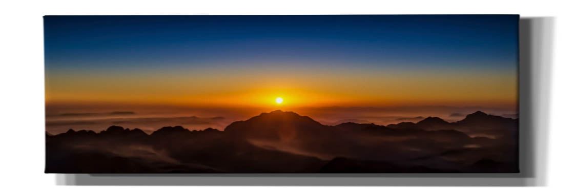 Epic Graffiti 'Sunrise Over Sinai' by Jonathan Ross, Canvas Wall Art ...