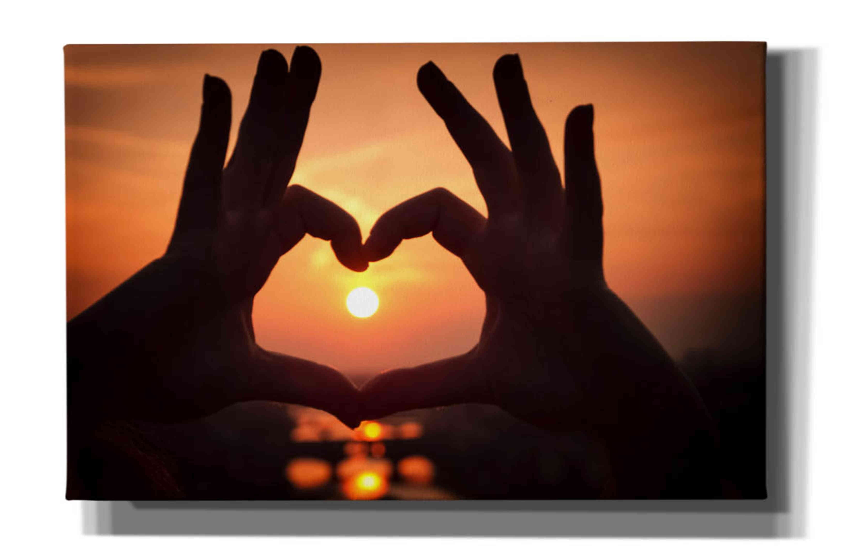 Epic Graffiti 'Sunset Lovers' by Giuseppe Torre, Canvas Wall Art, 40 ...