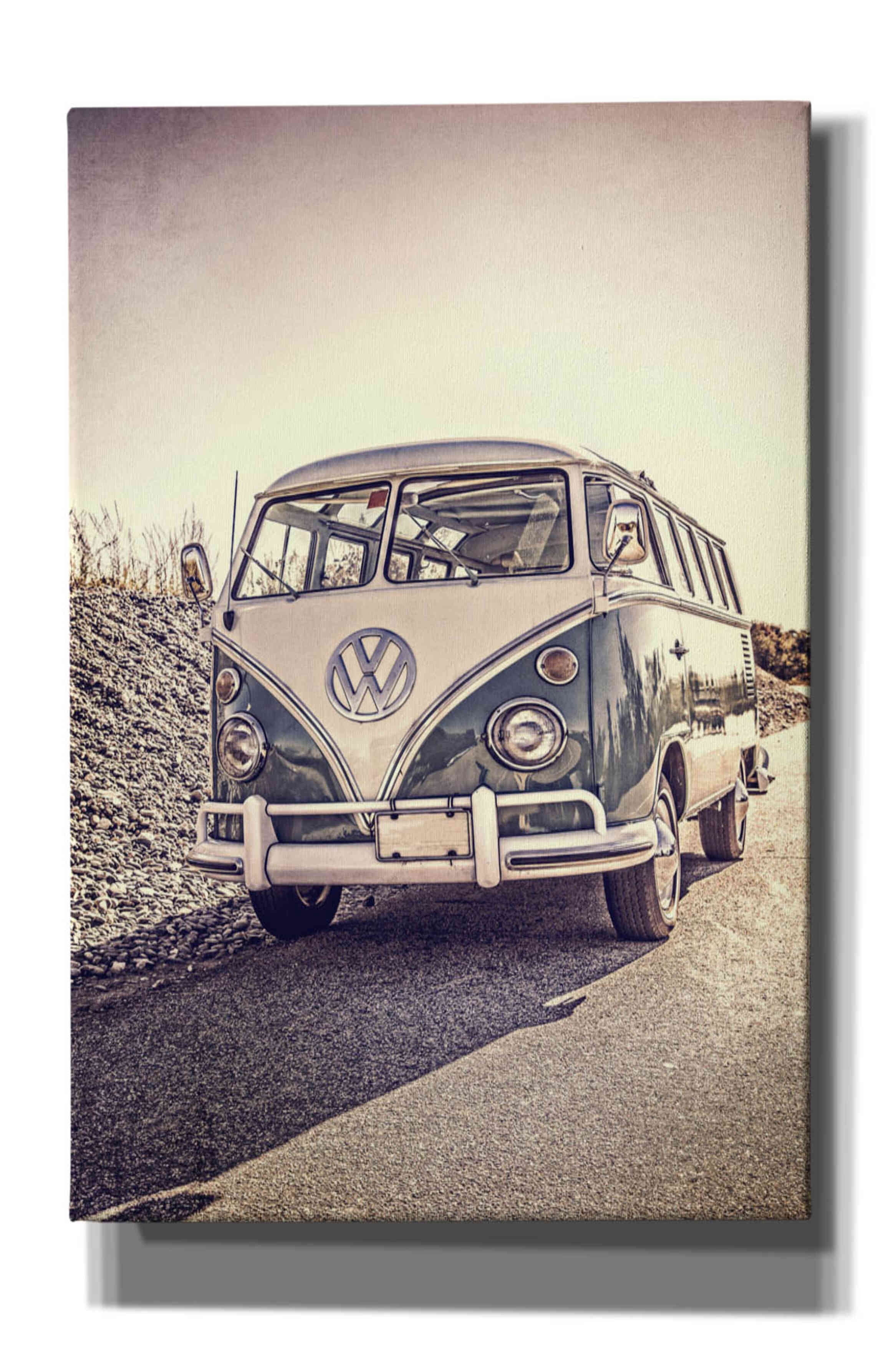 Epic Graffiti 'Surfers’ Vintage VW Bus' by Edward M. Fielding, Giclee ...