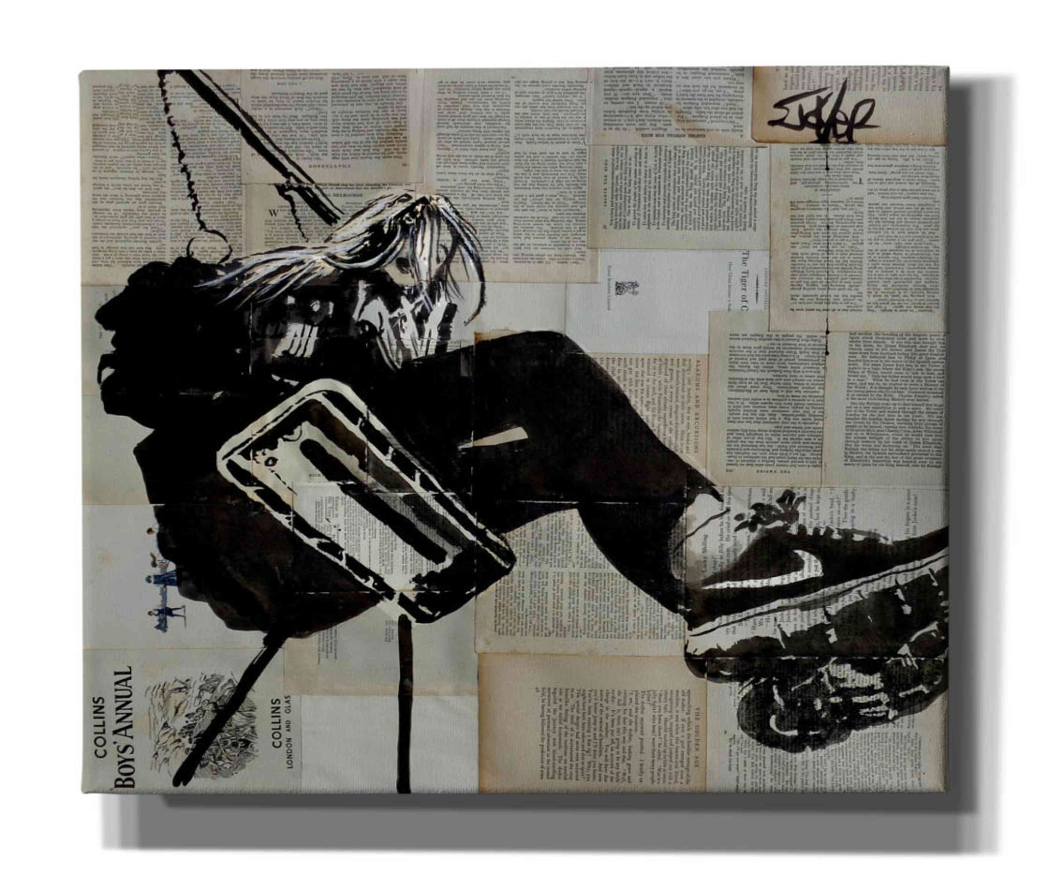 Epic Graffiti 'Sway Away' by Loui Jover, Canvas Wall Art, 24"x20 ...