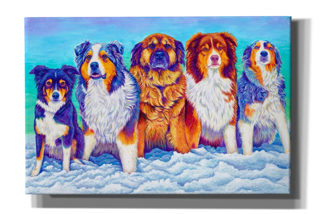 Epic Graffiti 'The Gang's All Here' by Rebecca Wang Art, Acrylic Glass ...