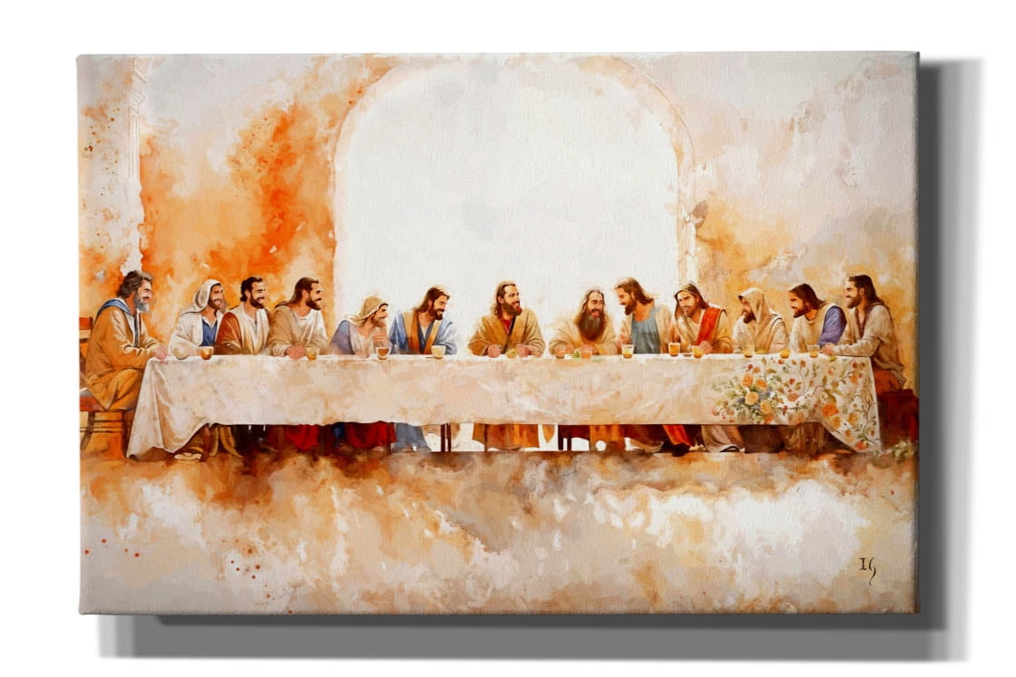 Epic Graffiti 'The Last Supper' by Ivan Guaderrama Canvas Wall Art, 18 ...