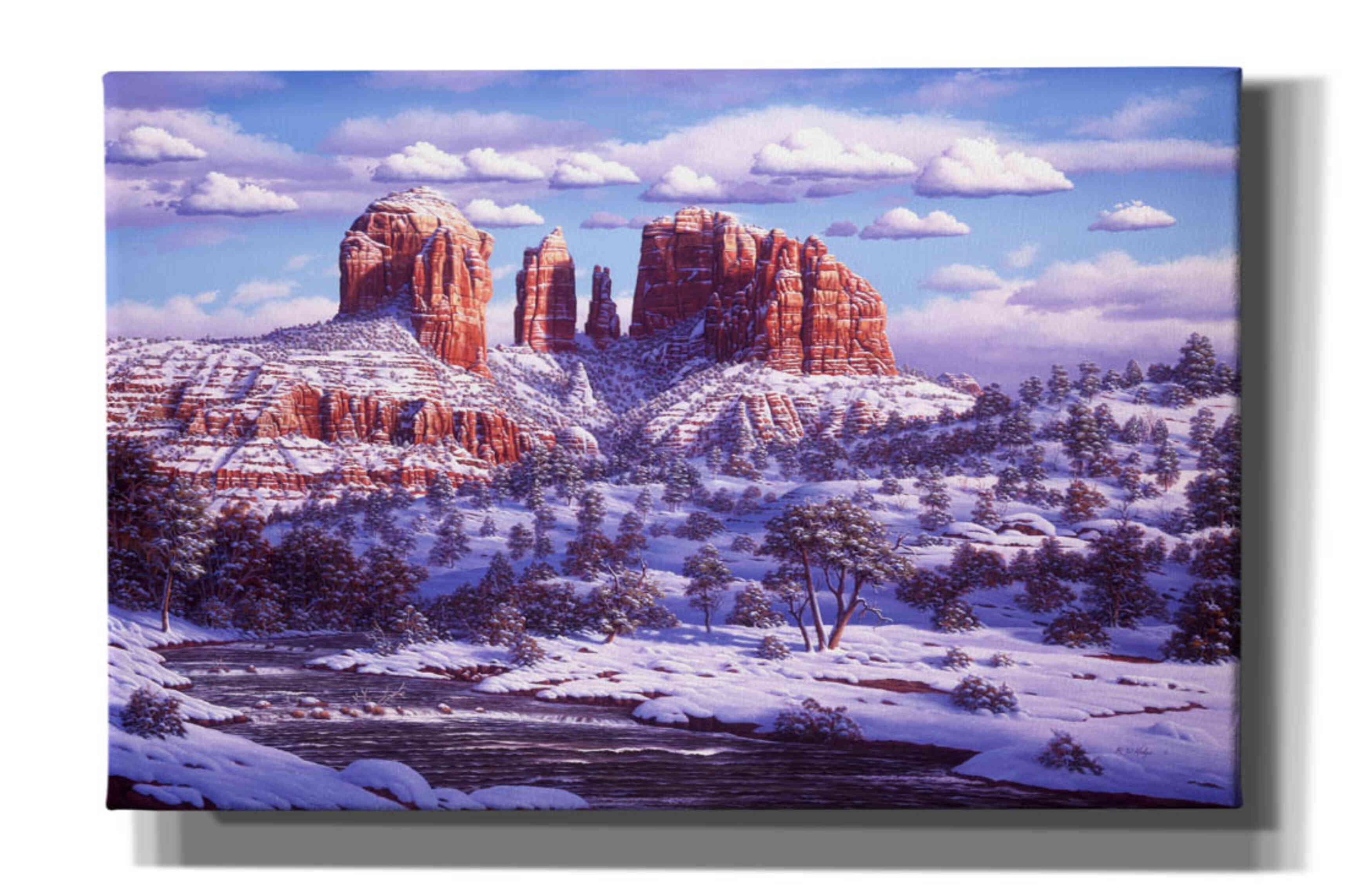 Epic Graffiti 'The Spirit Of Red Rocks' by R. Hed, Canvas Wall Art, 40 ...