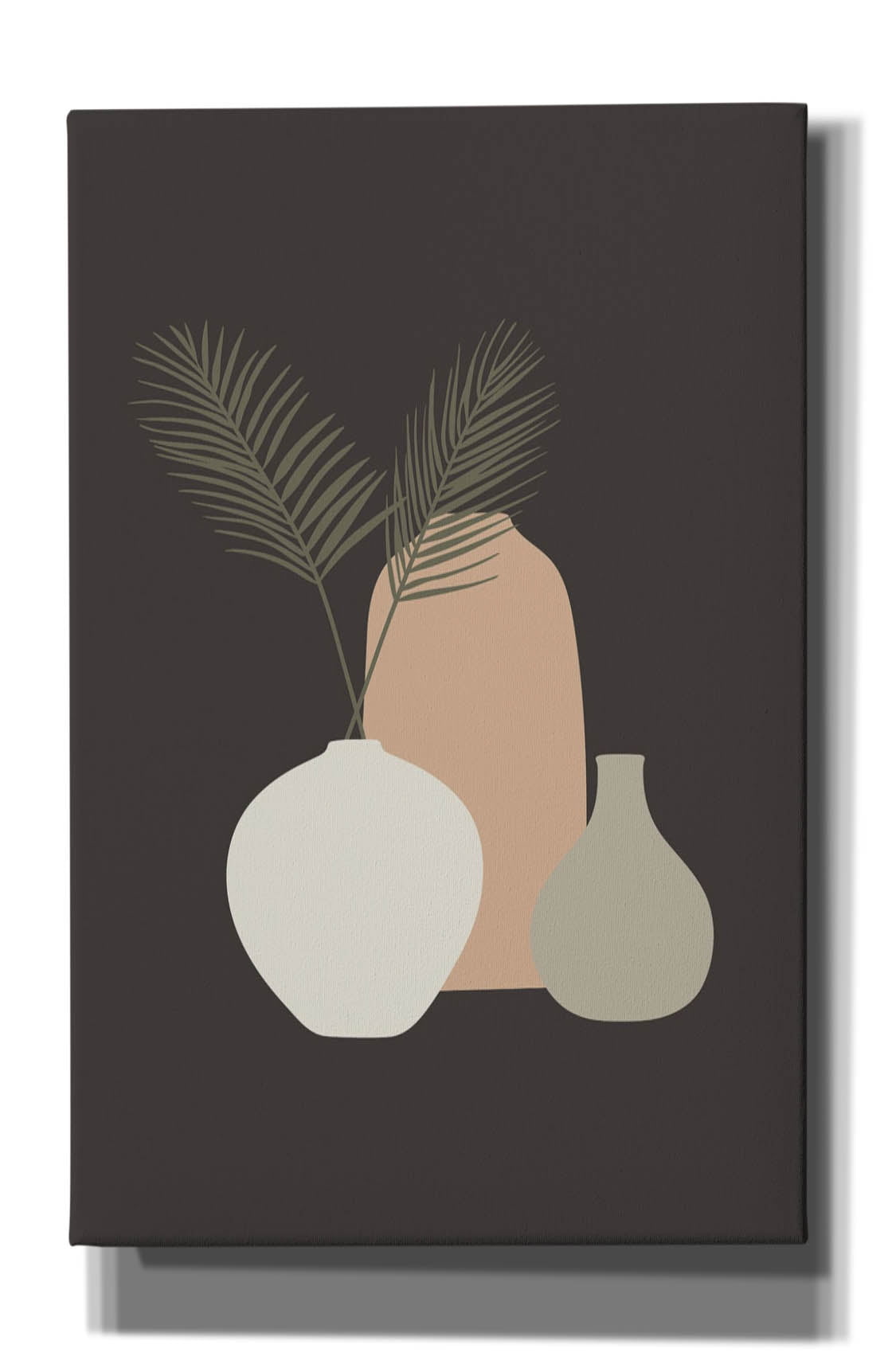 Epic Graffiti 'Three Vases 4' by Incado Canvas Wall Art, 26" x 40 ...