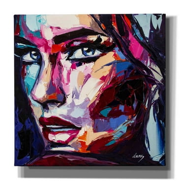 Epic Graffiti 'Starry Night 1' by Howie Green, Canvas Wall Art, 18"x18 ...
