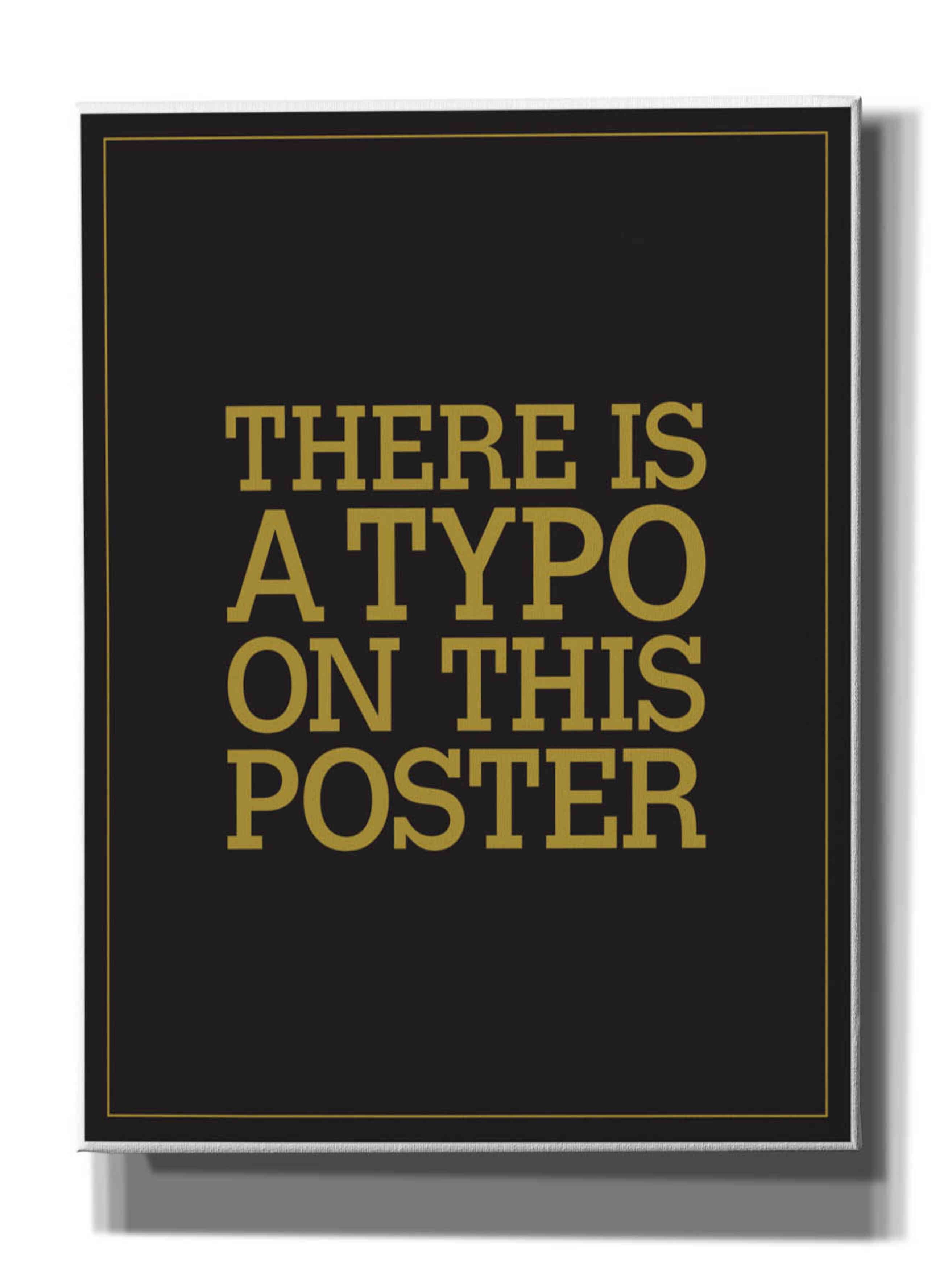 Epic Graffiti 'Typo' by JJ Brando, Canvas Wall Art, 12"x16" - Walmart.com