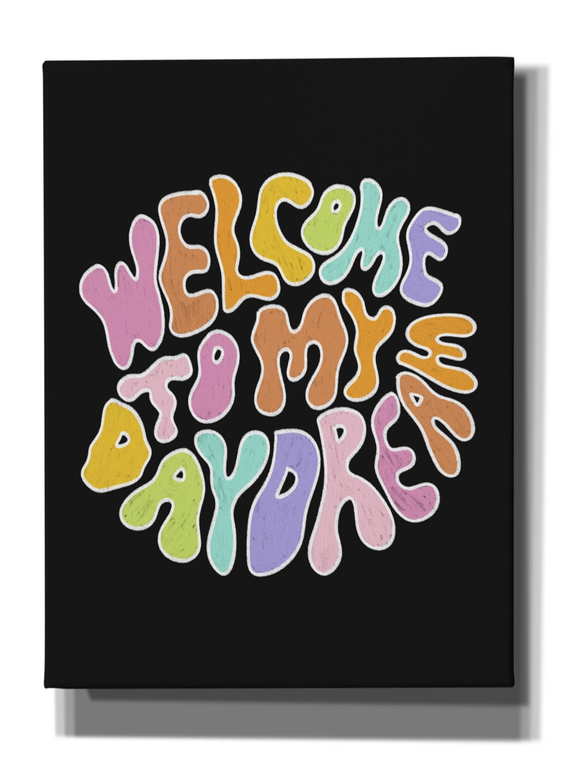 Epic Graffiti 'Welcome To My Daydream' by Club Daydream Canvas Wall Art ...