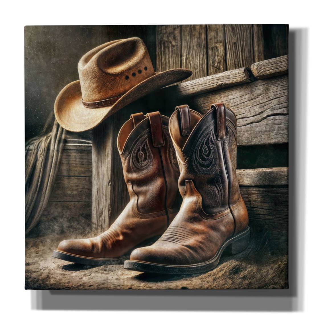 Epic Graffiti 'Wester Style Decor Cowboy Boots And Hat' by Rey Klimt ...