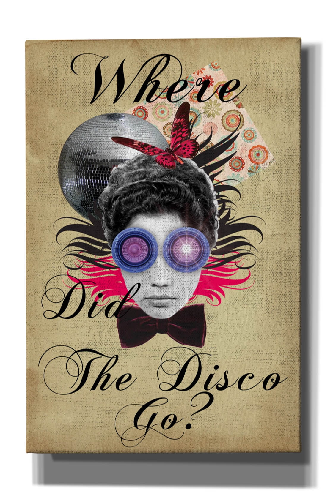 Epic Graffiti 'Where Did The Disco Go' by Elo Marc, Canvas Wall Art, 40 ...