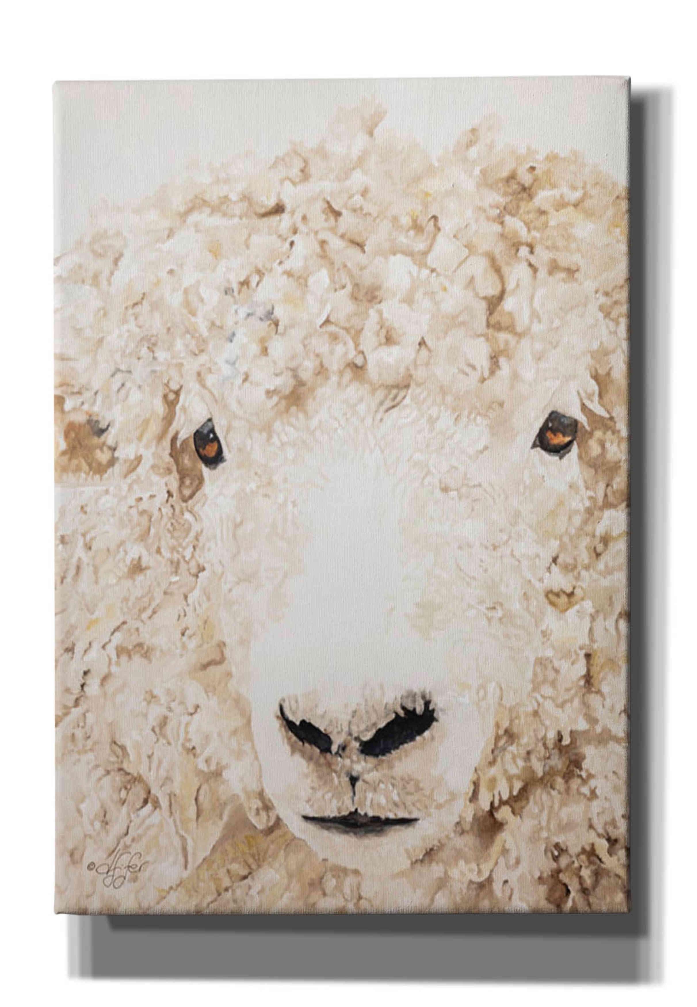 Epic Graffiti 'Woolly' by Diane Fifer, Canvas Wall Art, 18"x26 ...